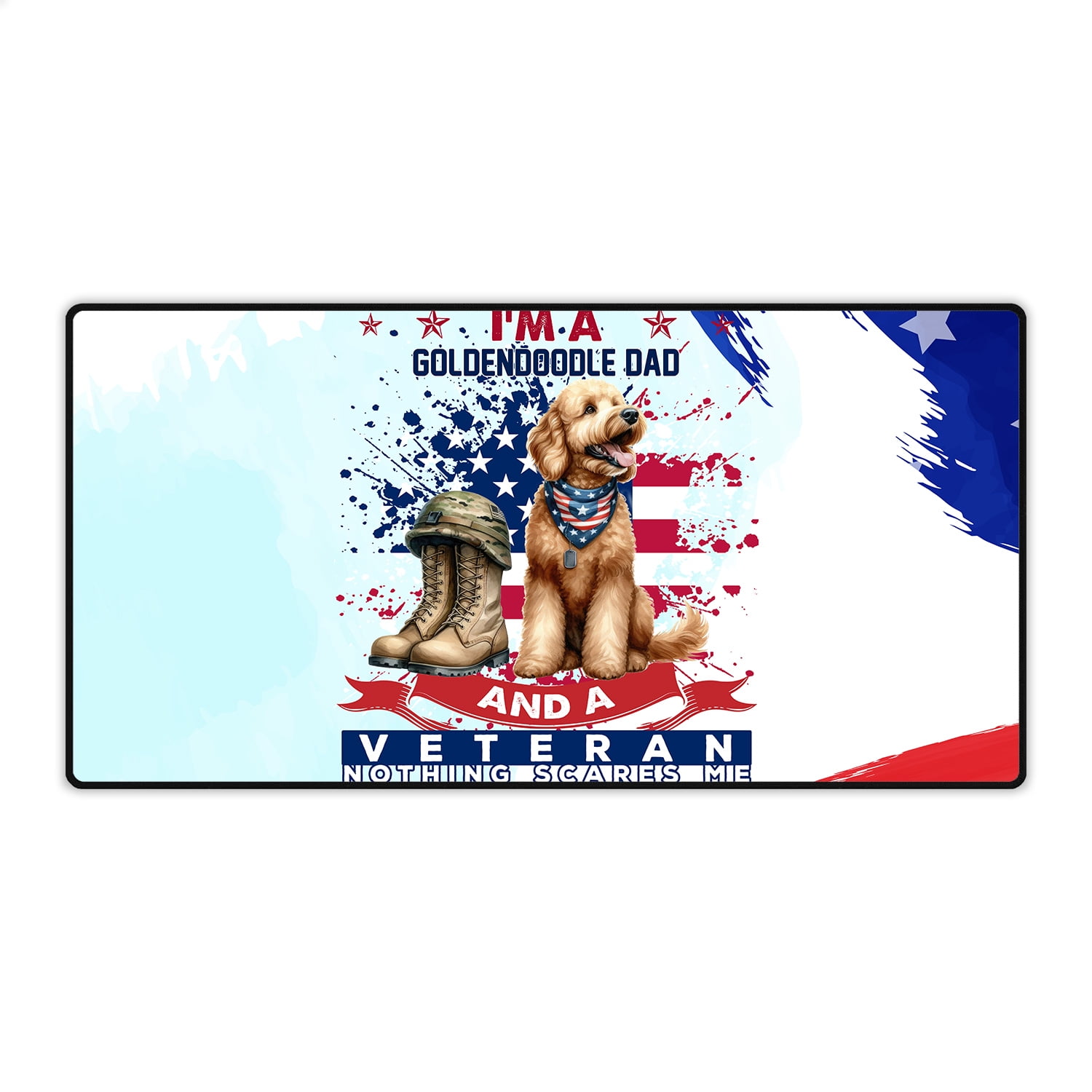 I'm a Goldendoodle Dad and a Veteran, Nothing Scares me Happy Father's ...