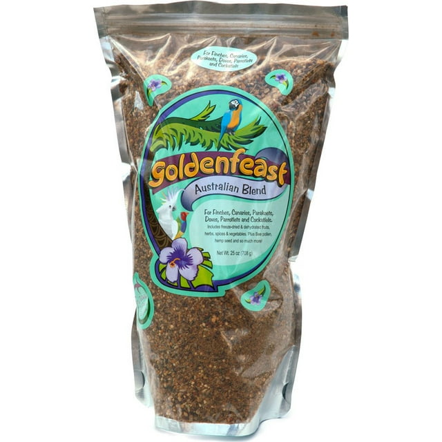 Goldenfeast Australian Blend 25oz Bird Food - Walmart.com