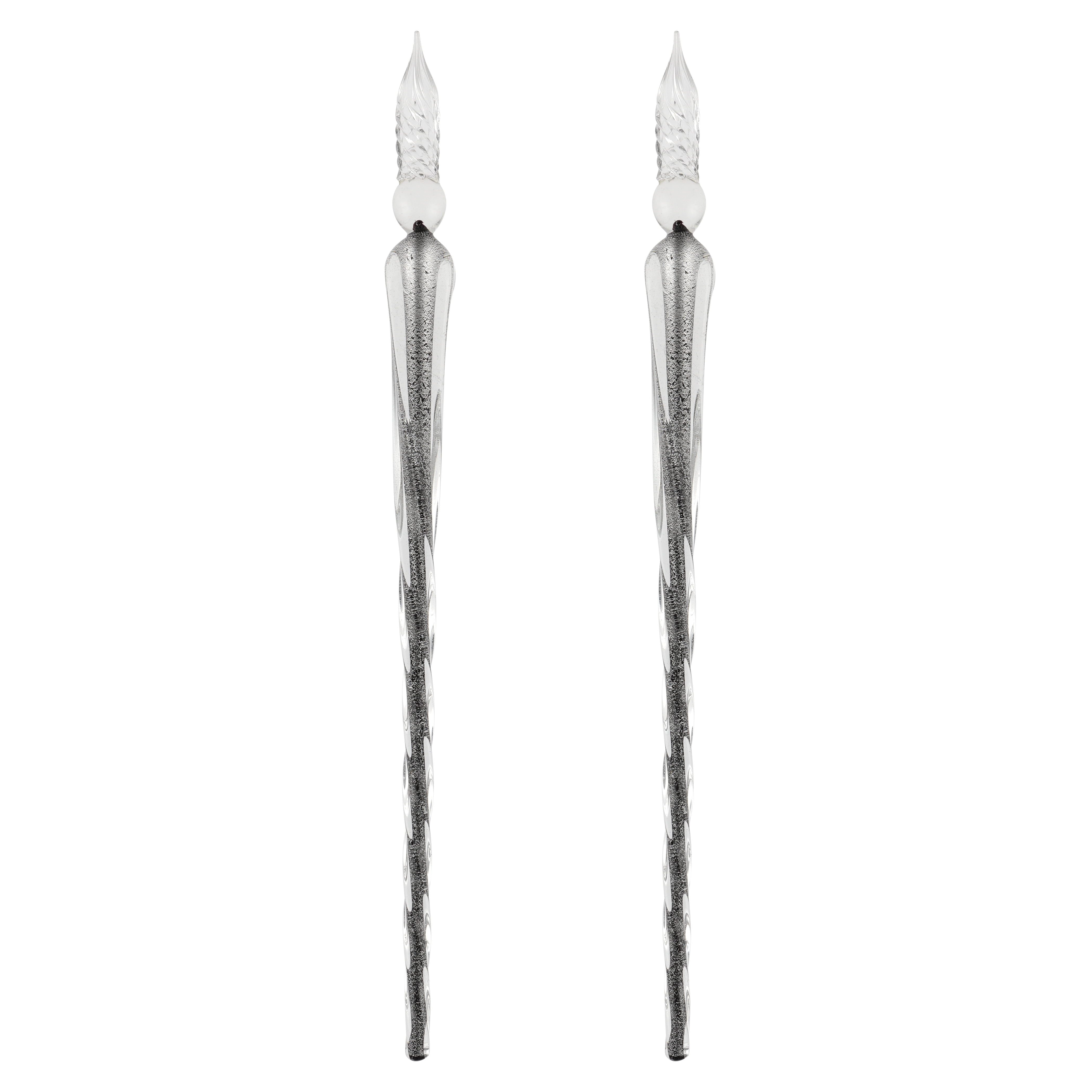 Goldenritt Hand-blown Crystal Glass Dip Pen for Writing, Drawing ...