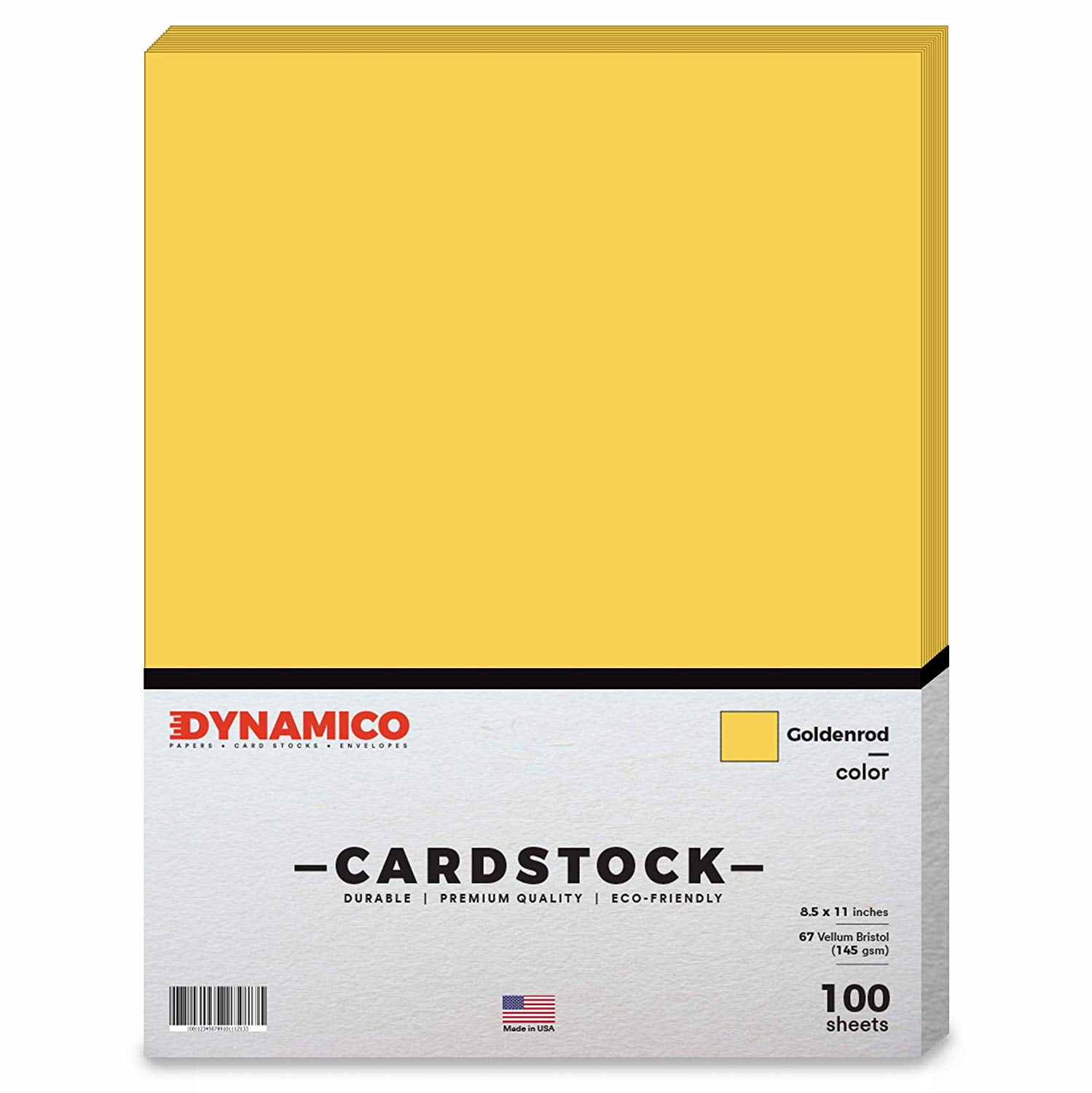 Goldenrod 8.5 x 11" Pastel Color Cardstock Paper - for Cards and ...