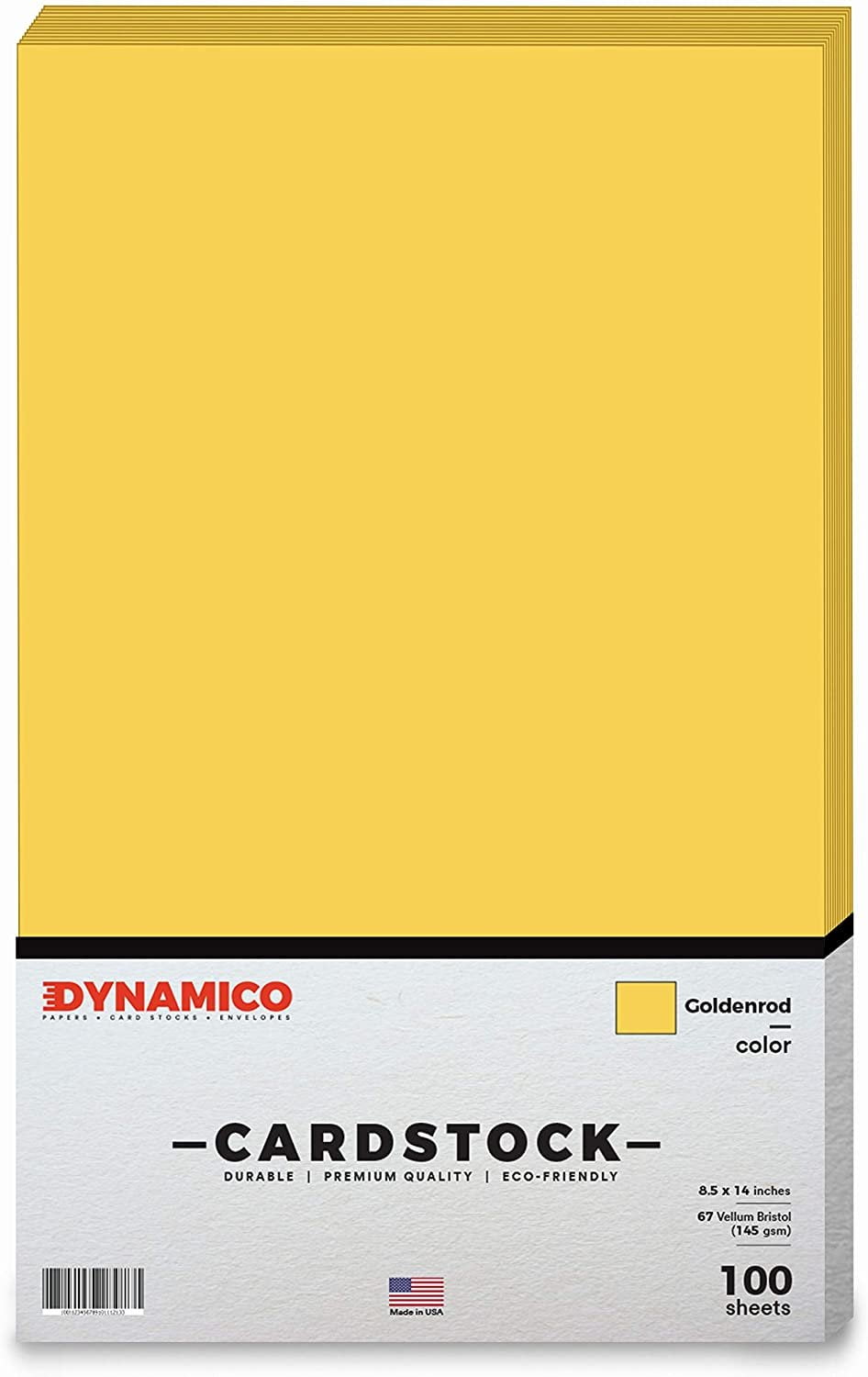 Goldenrod 8.5 x 14" Pastel Color Cardstock Paper - for Cards and ...