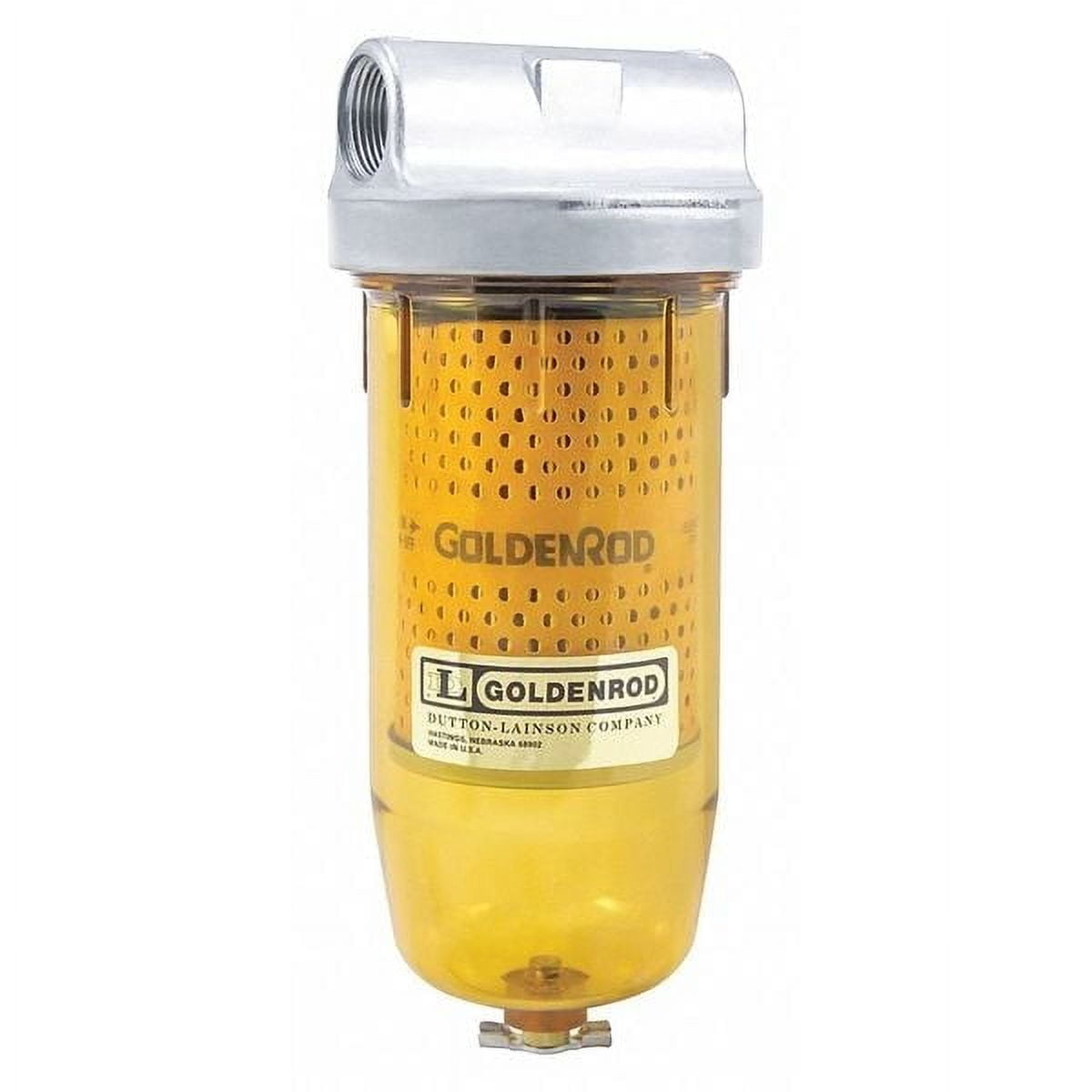 Goldenrod Fuel Filter, 25 gpm, 150 psi, 9-1/2 in L 495-3/4 - Walmart.com