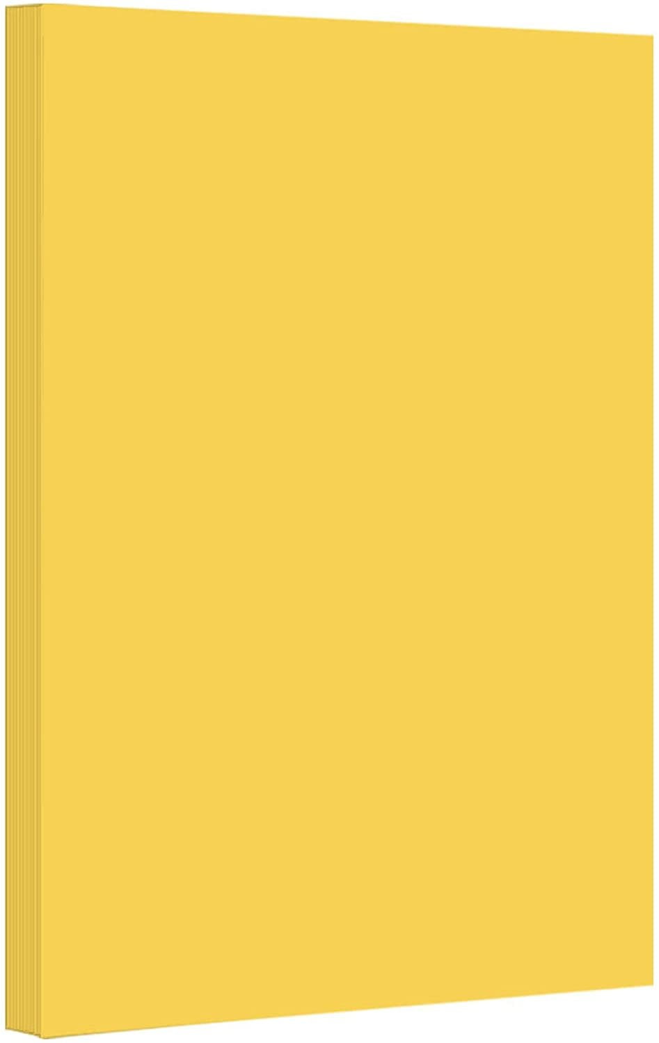 Goldenrod Pastel Color Card Stock | 67Lb Cover Cardstock | 8.5" x 14 ...