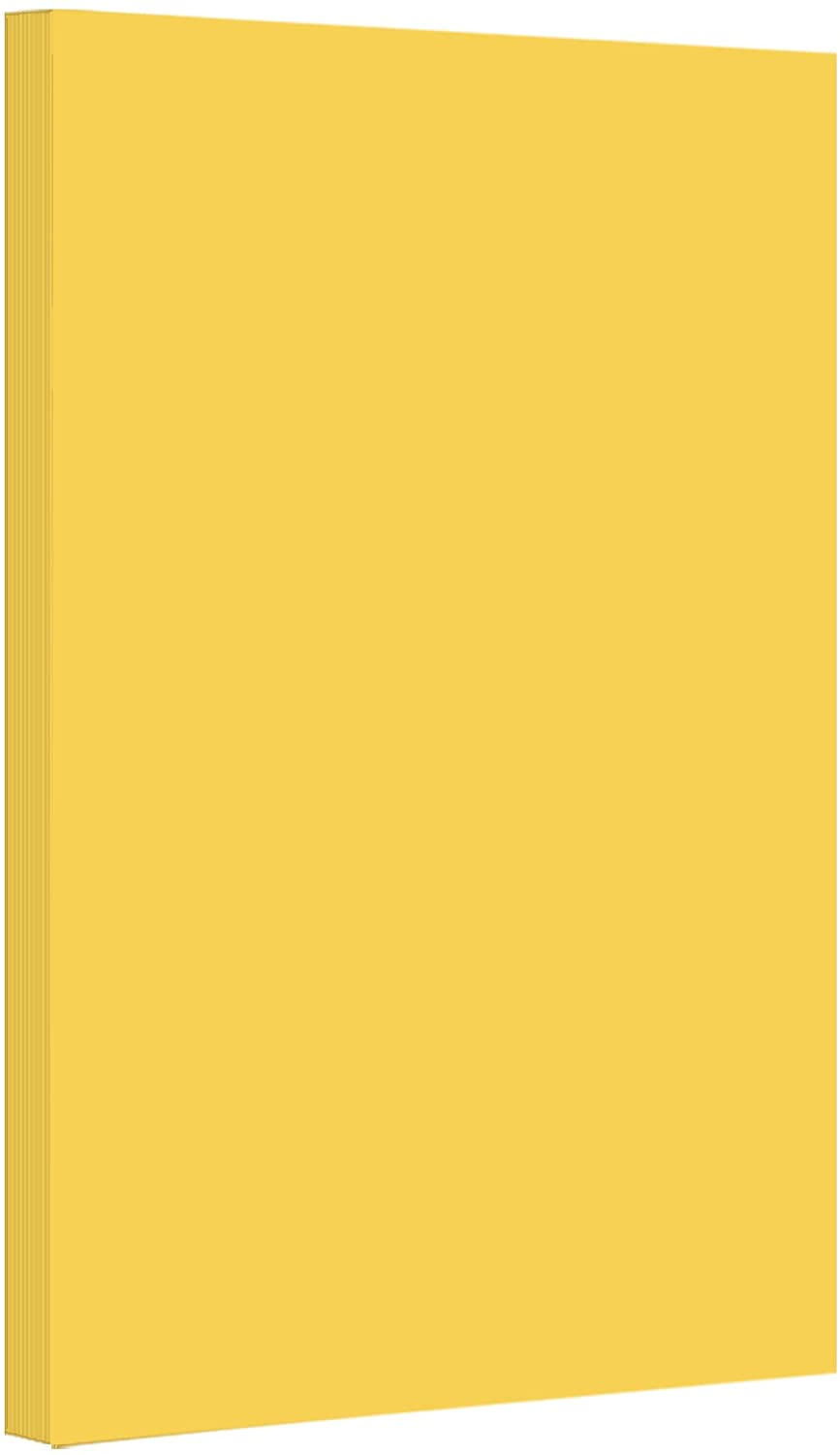 Goldenrod Pastel Color Card Stock - Walmart.com