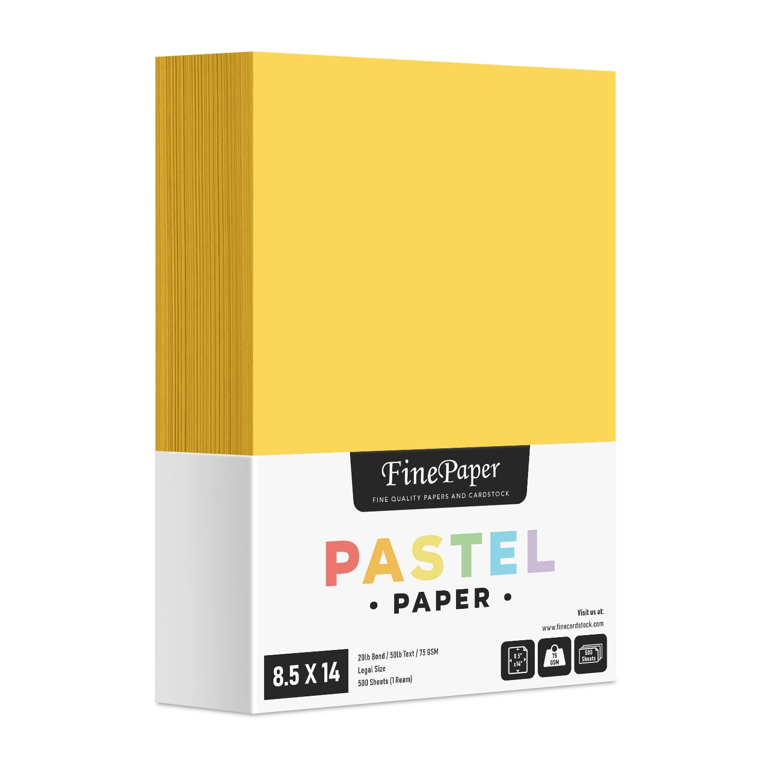 Goldenrod Pastel Color Paper – Great for Arts and Crafts and Stationery ...