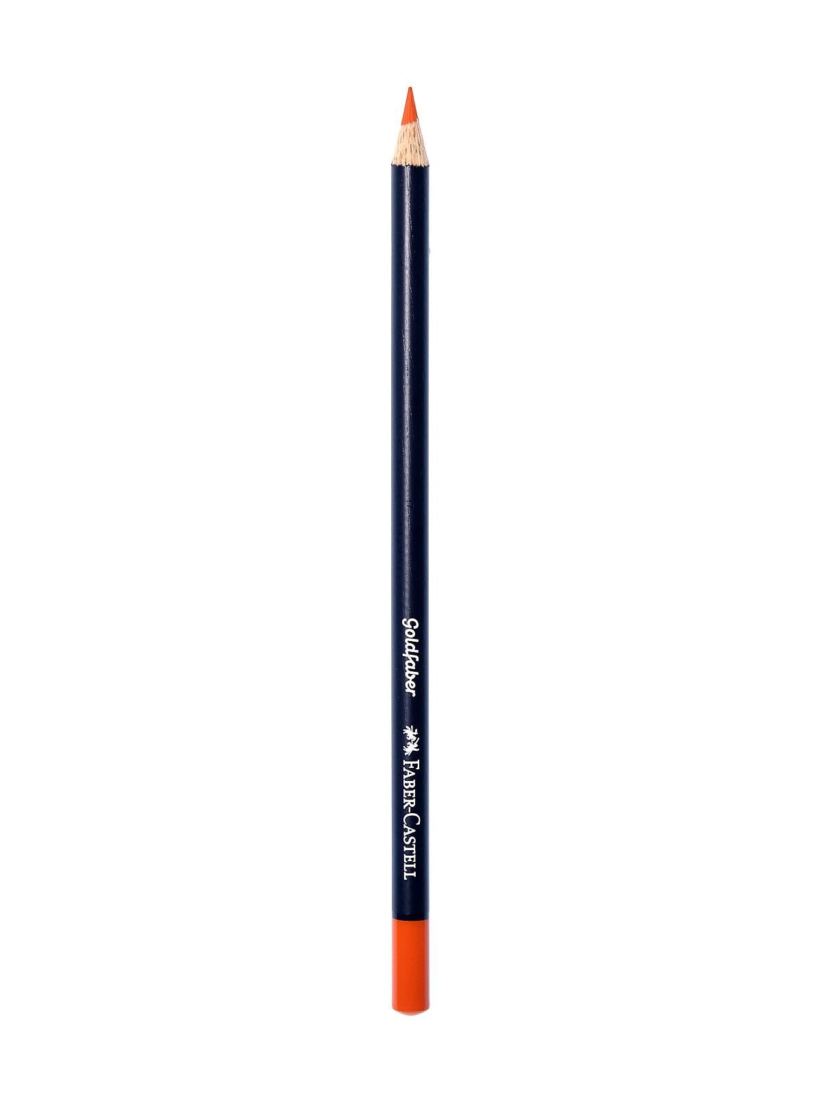 Goldfaber Color Pencils dark cadmium orange, 115 (pack of 12) - Walmart.com
