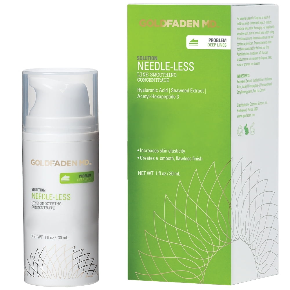 Goldfaden MD Line Smoothing Concentrate Needle-Less - Walmart.com