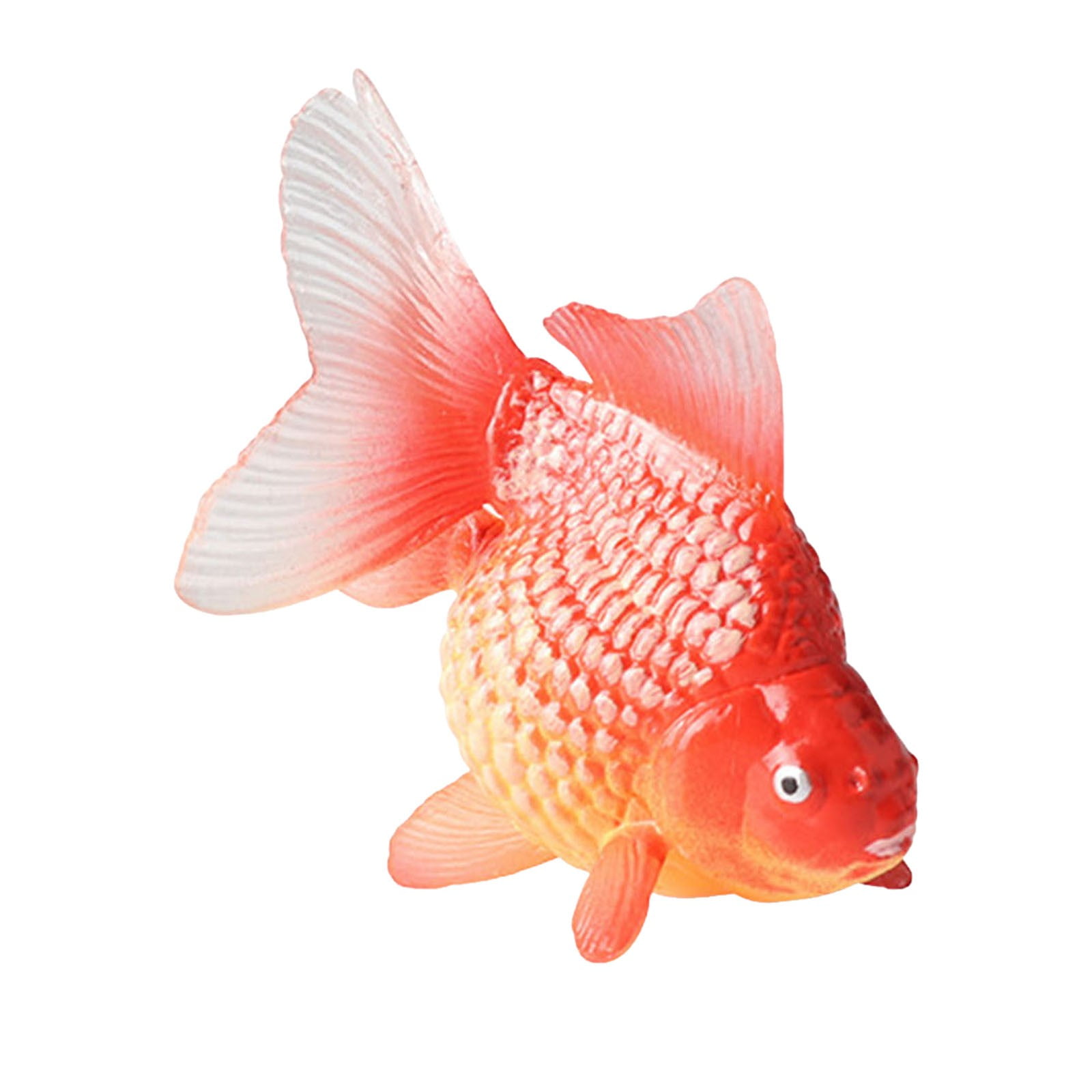 Goldfish Aquarium Fish Model Realistic Moving Yellow And Rose Gold Fish ...