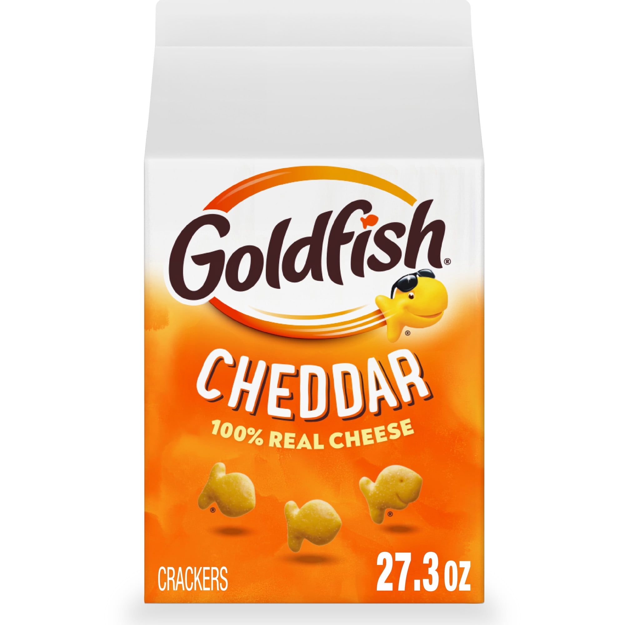 Goldfish Cheddar Crackers - Snack biscuits - Walmart Business Supplies