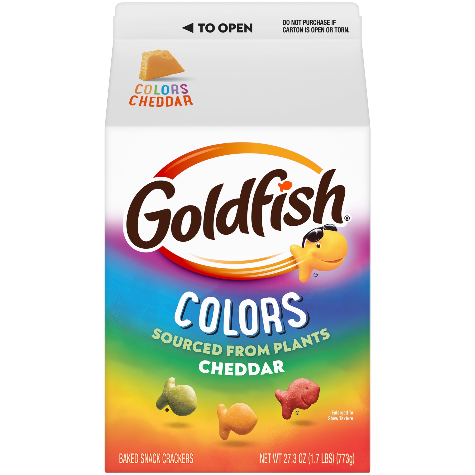 Pepperidge Farm Goldfish Colors Cheesy Bites Cheddar Cheese Crackers ...