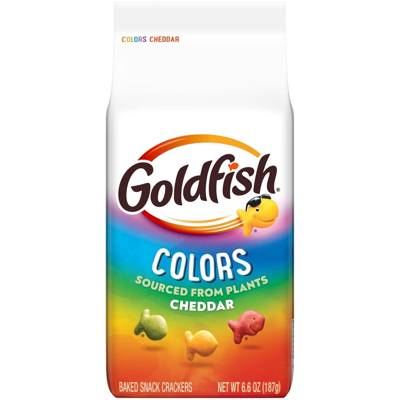 Goldfish Colors Cheddar Cheese Crackers 6.6oz – Colorful Cheese ...