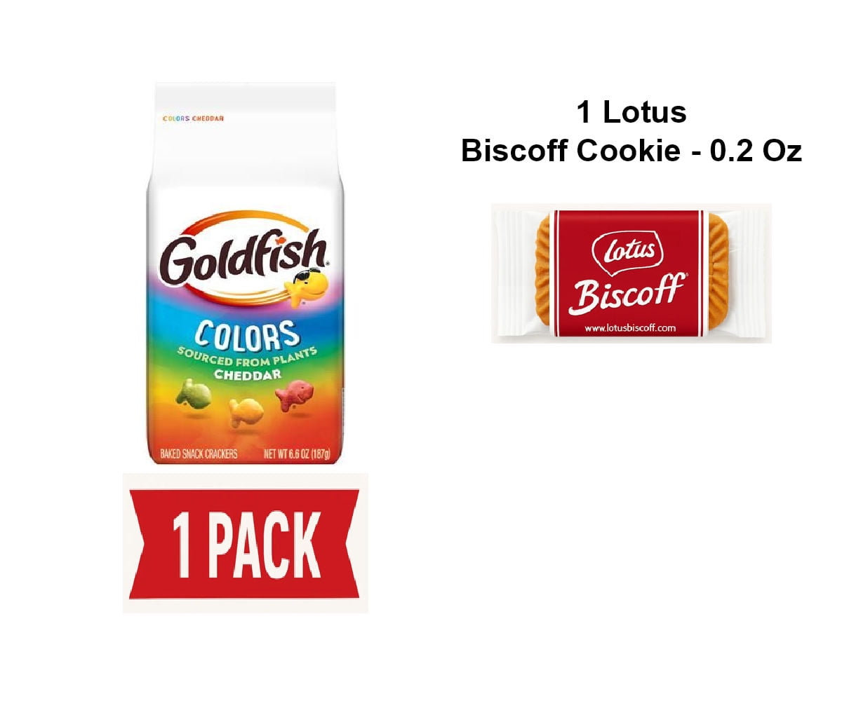 Goldfish Colors Cheddar Cheese Crackers, Baked Snack Crackers, 6.6 Oz ...