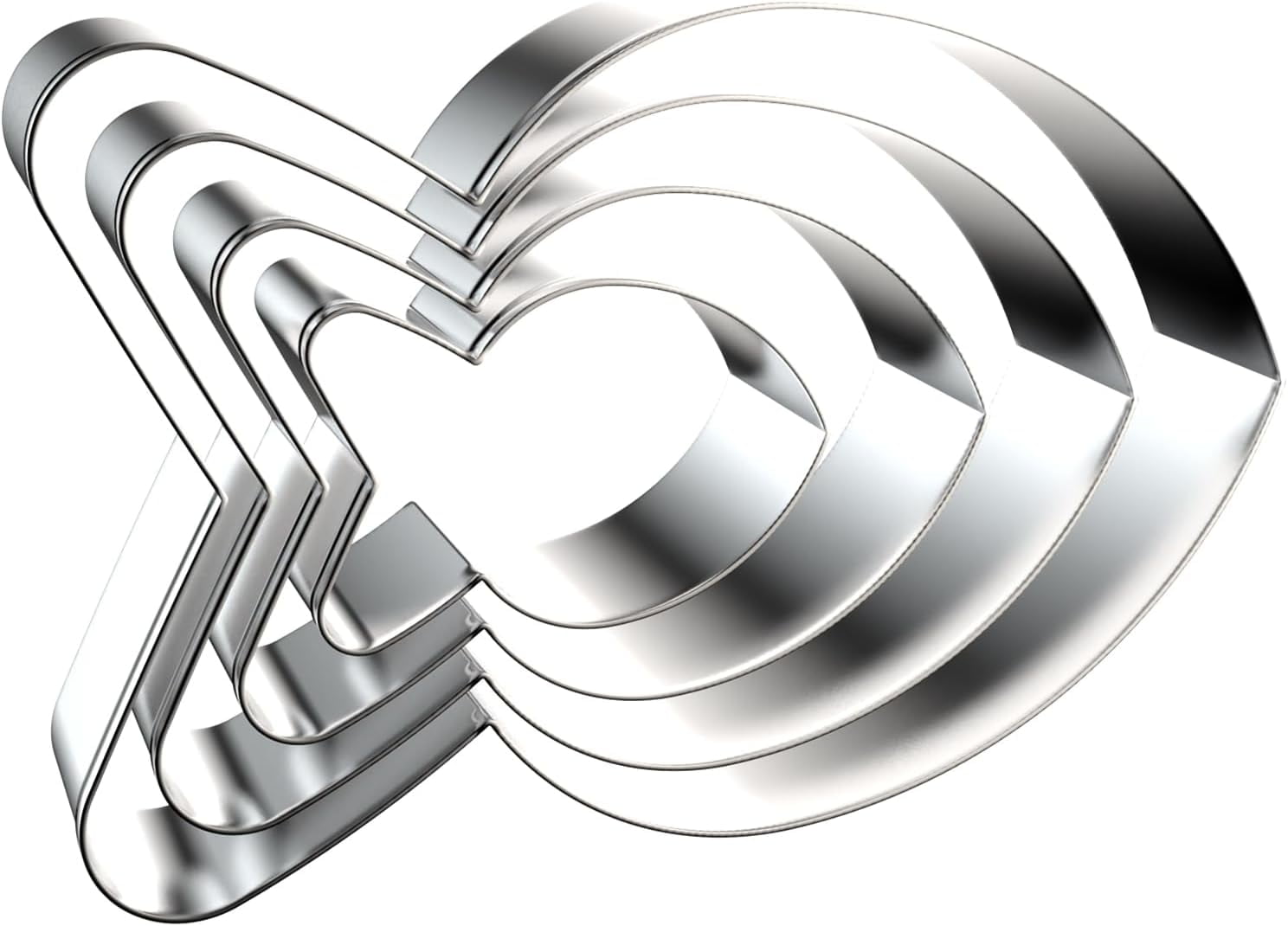 Goldfish Cookie Cutter Set - 5 inch, 4 inch, 3 inch, 2 inch - 4 Piece ...