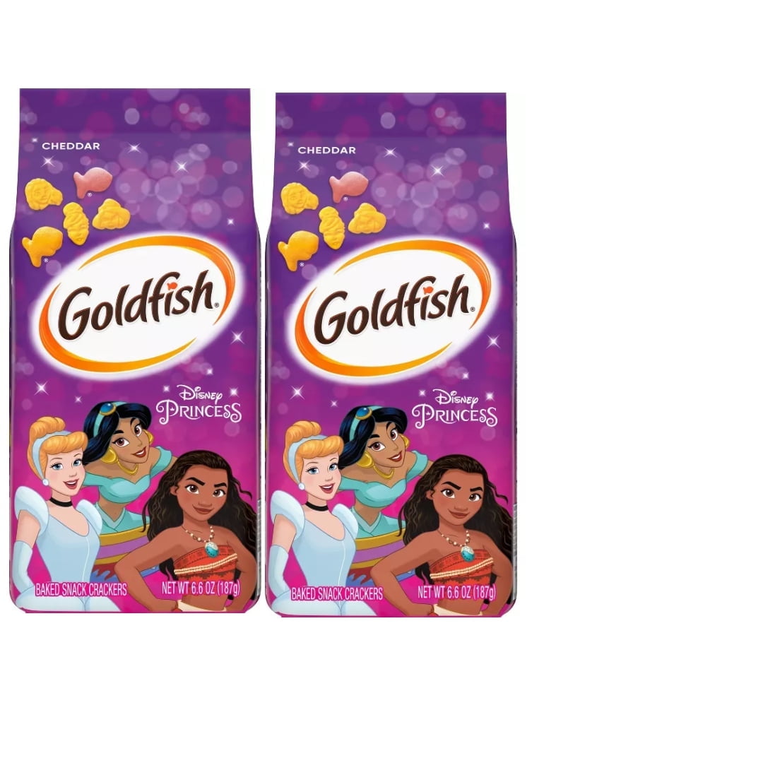 Goldfish Crackers Featuring Disney Princess - 6.6oz Pack of 2 - Walmart.com