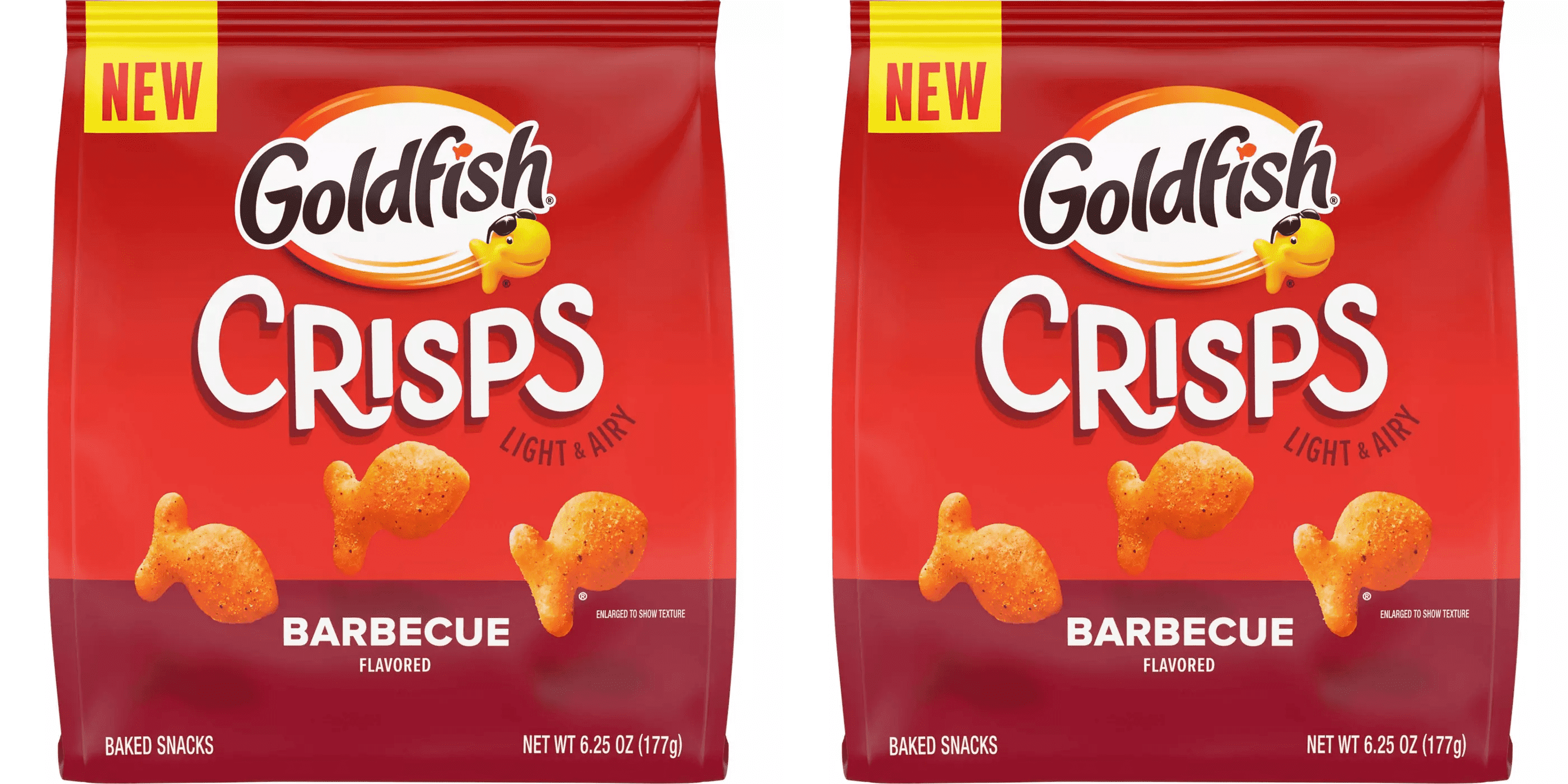 Goldfish Crisps Barbecue Crackers - 6.25oz pack of 2 - Walmart.com