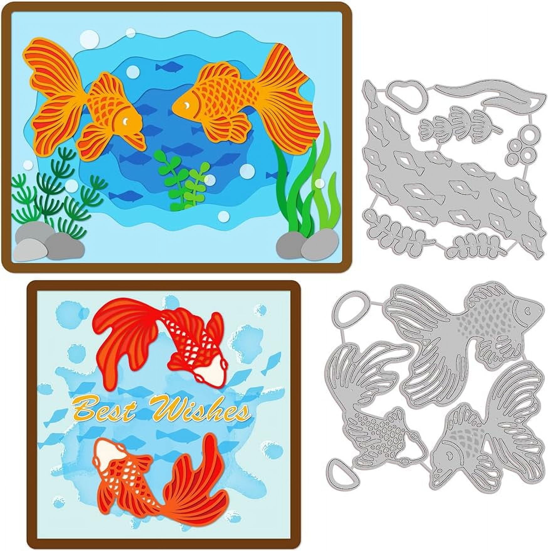 Cutting Dies Water Plants Embossing Stencil Template Carbon Steel Die ...