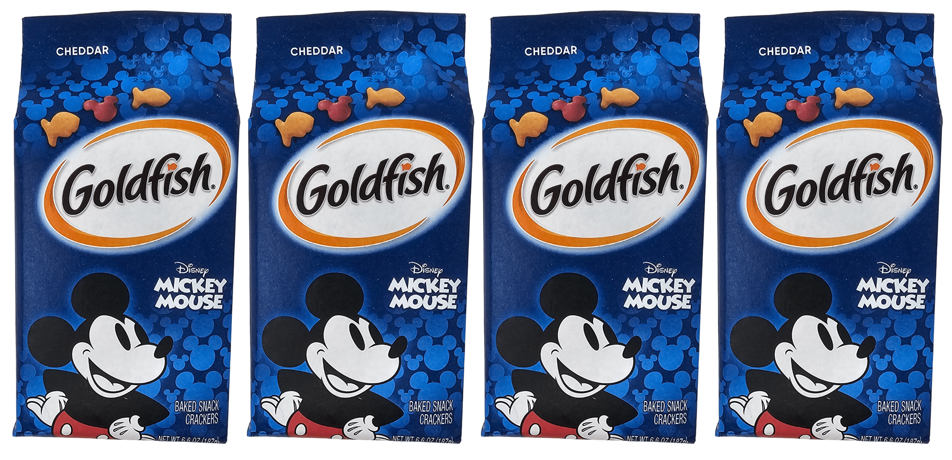 Goldfish Disney Mickey Mouse Baked Cheddar Snack Crackers 6.6 oz Bag ...