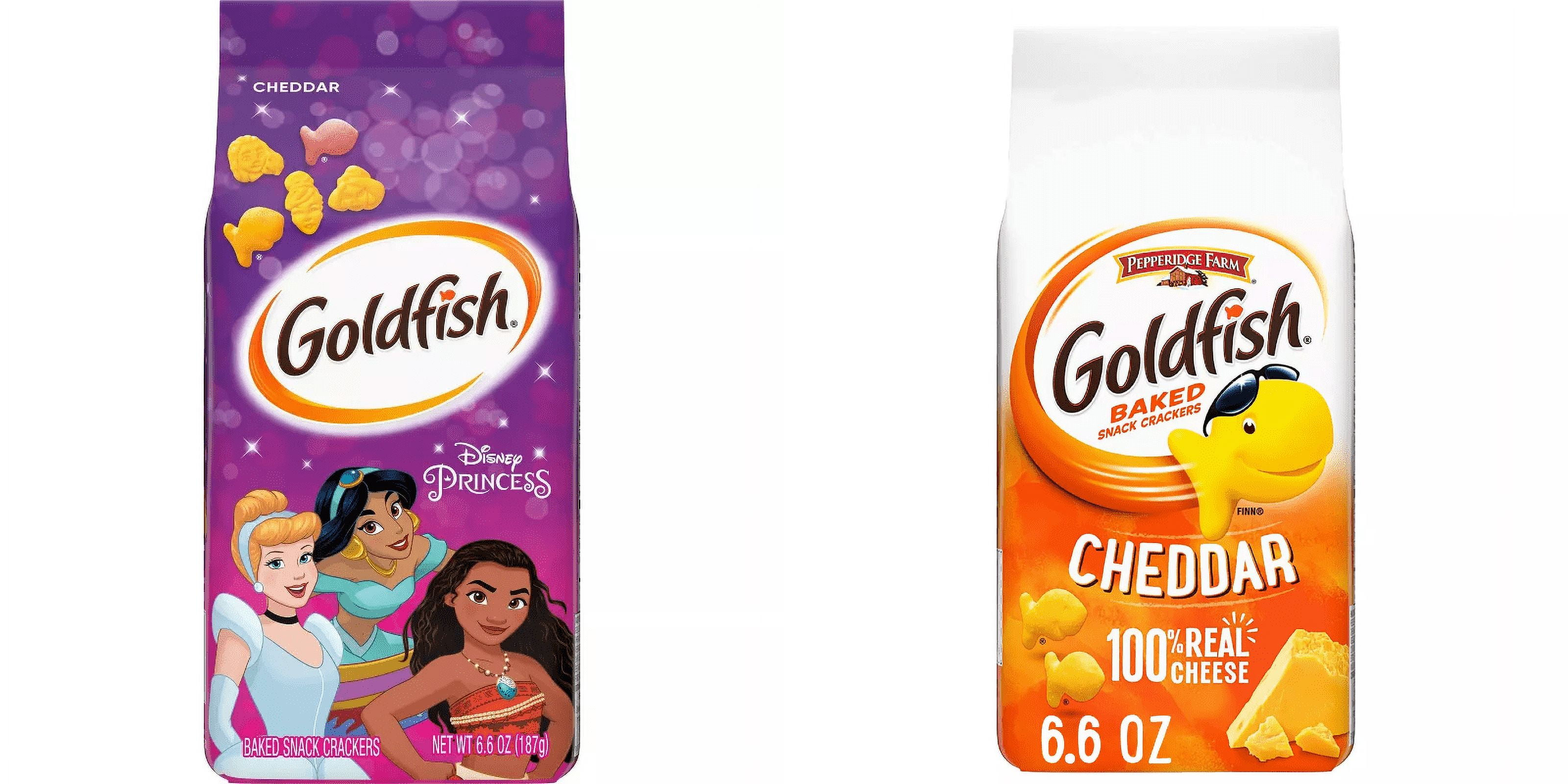 Goldfish Disney Princess Cheddar Snack Crackers Bag - 6.6oz - Goldfish ...