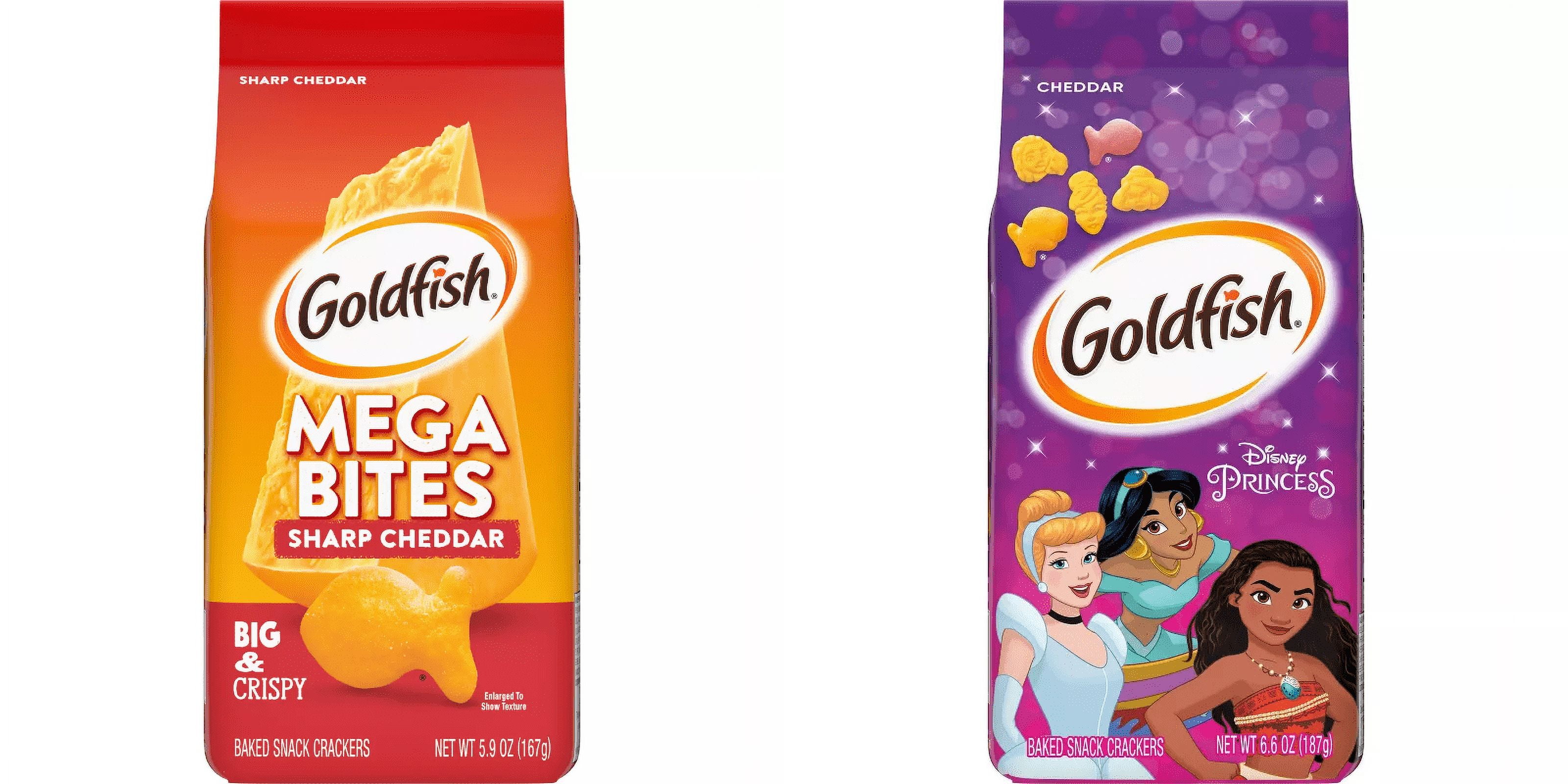 Goldfish Disney Princess Cheddar Snack Crackers Bag - 6.6oz - Goldfish ...