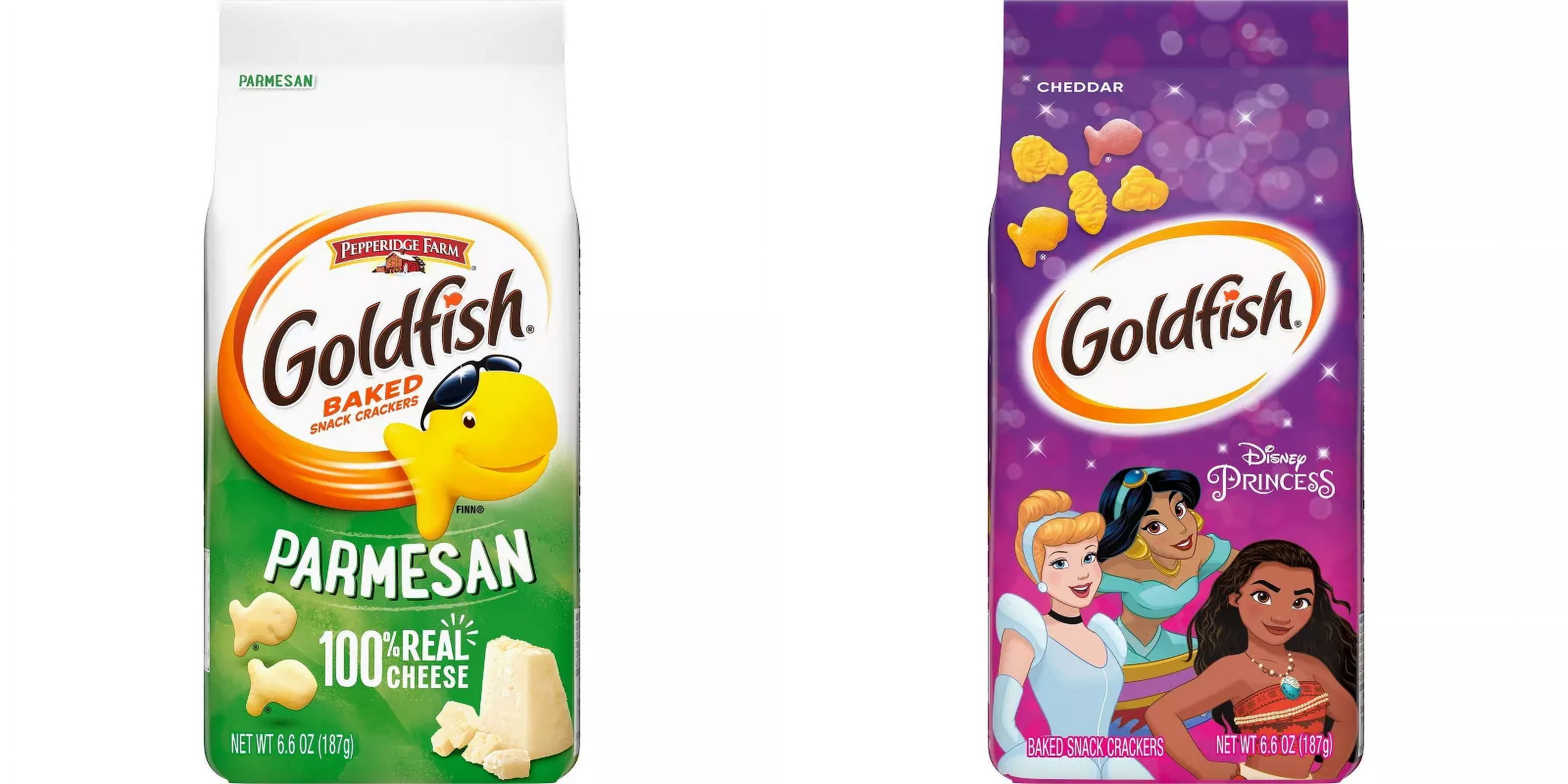 Goldfish Disney Princess Cheddar Snack Crackers Bag - 6.6oz - Goldfish ...