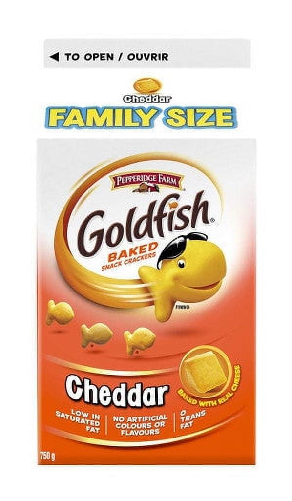 Goldfish Family Size Cheddar Crackers, 750g/26.5 oz {Imported from ...