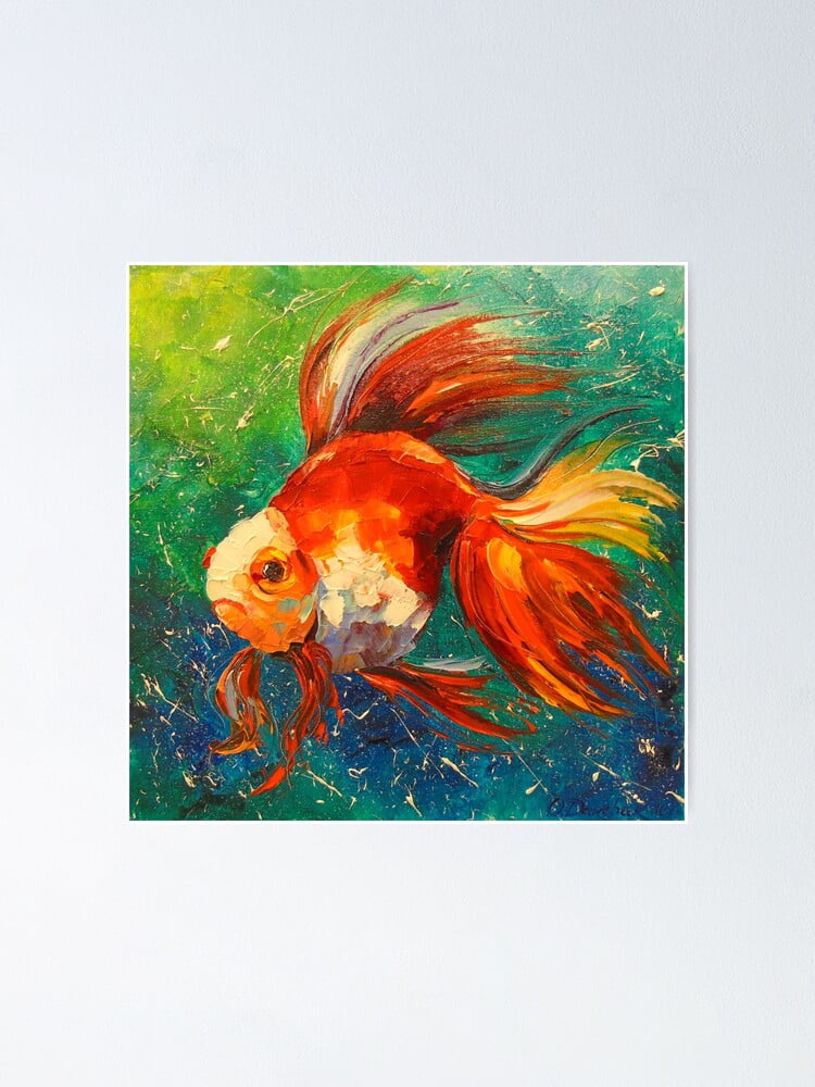 Goldfish Fashion Art Decor Frame - Walmart.com