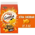 Goldfish Flavor Blasted Xtra Cheddar Cheese Crackers, 27.3 oz Carton ...