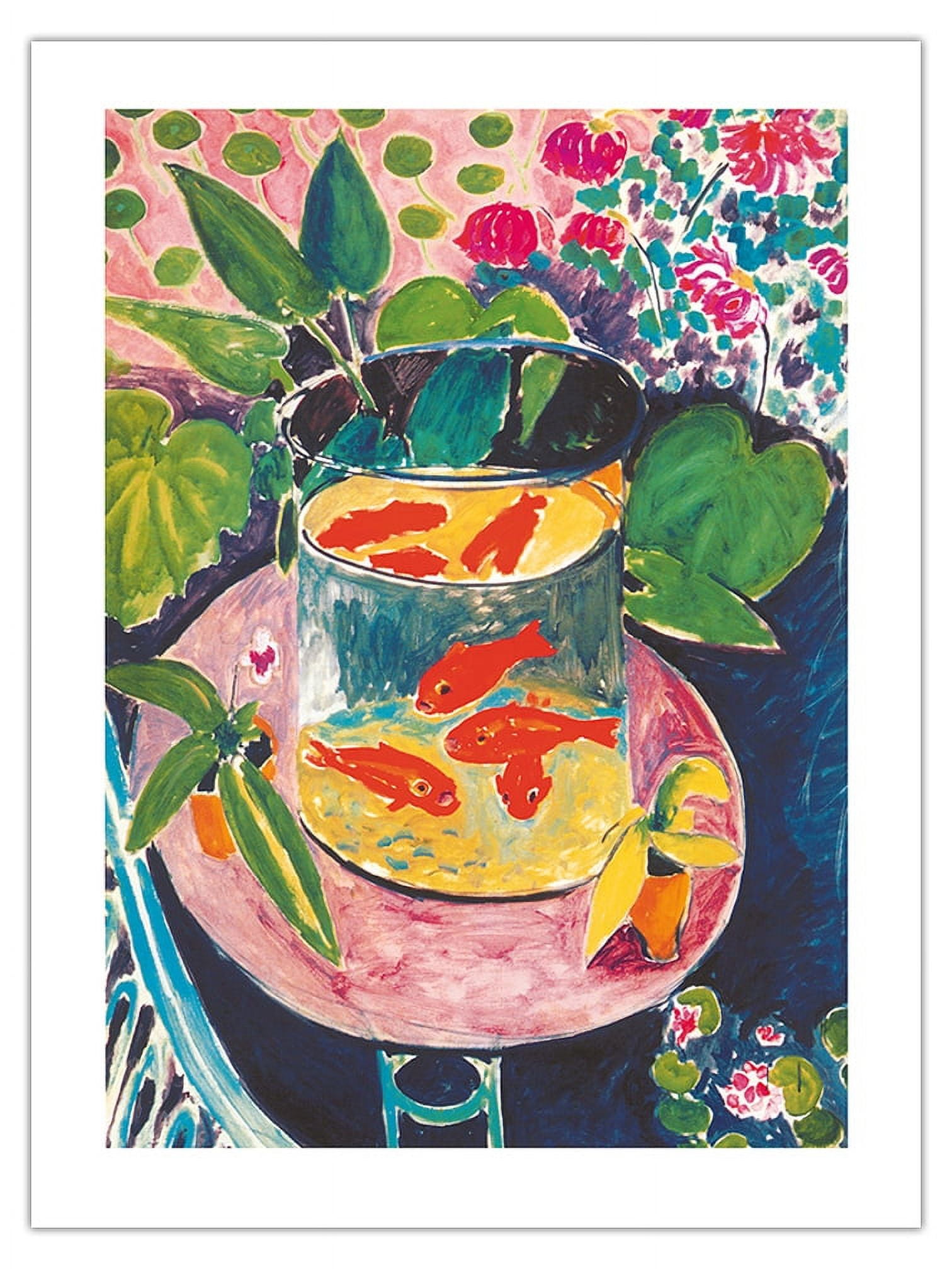 Goldfish - From an Original Color Painting by Henri Matisse c.1912 ...