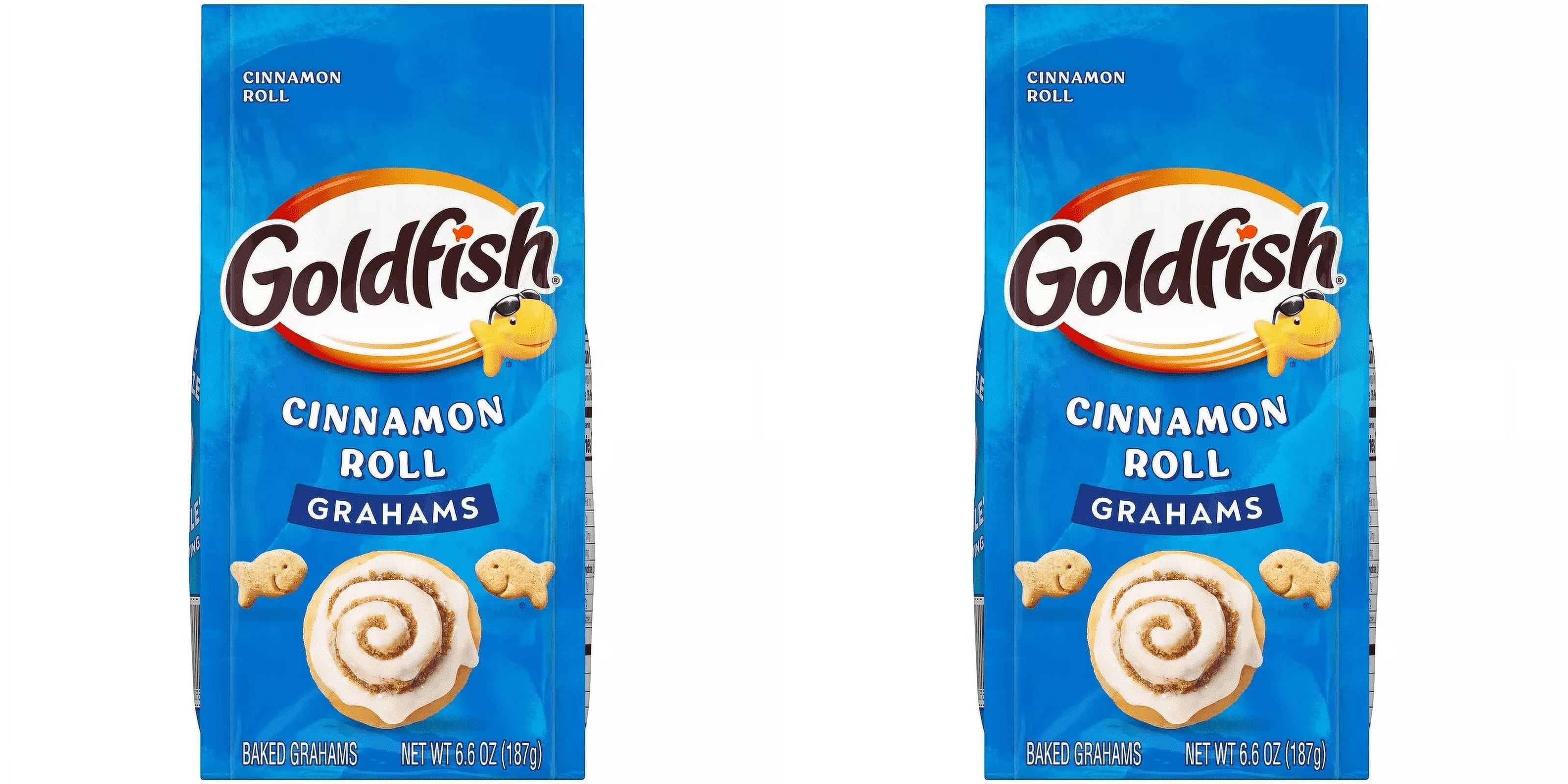 Goldfish Grahams Cinnamon Roll Crackers - 6.6oz pack of 2 - Walmart.com