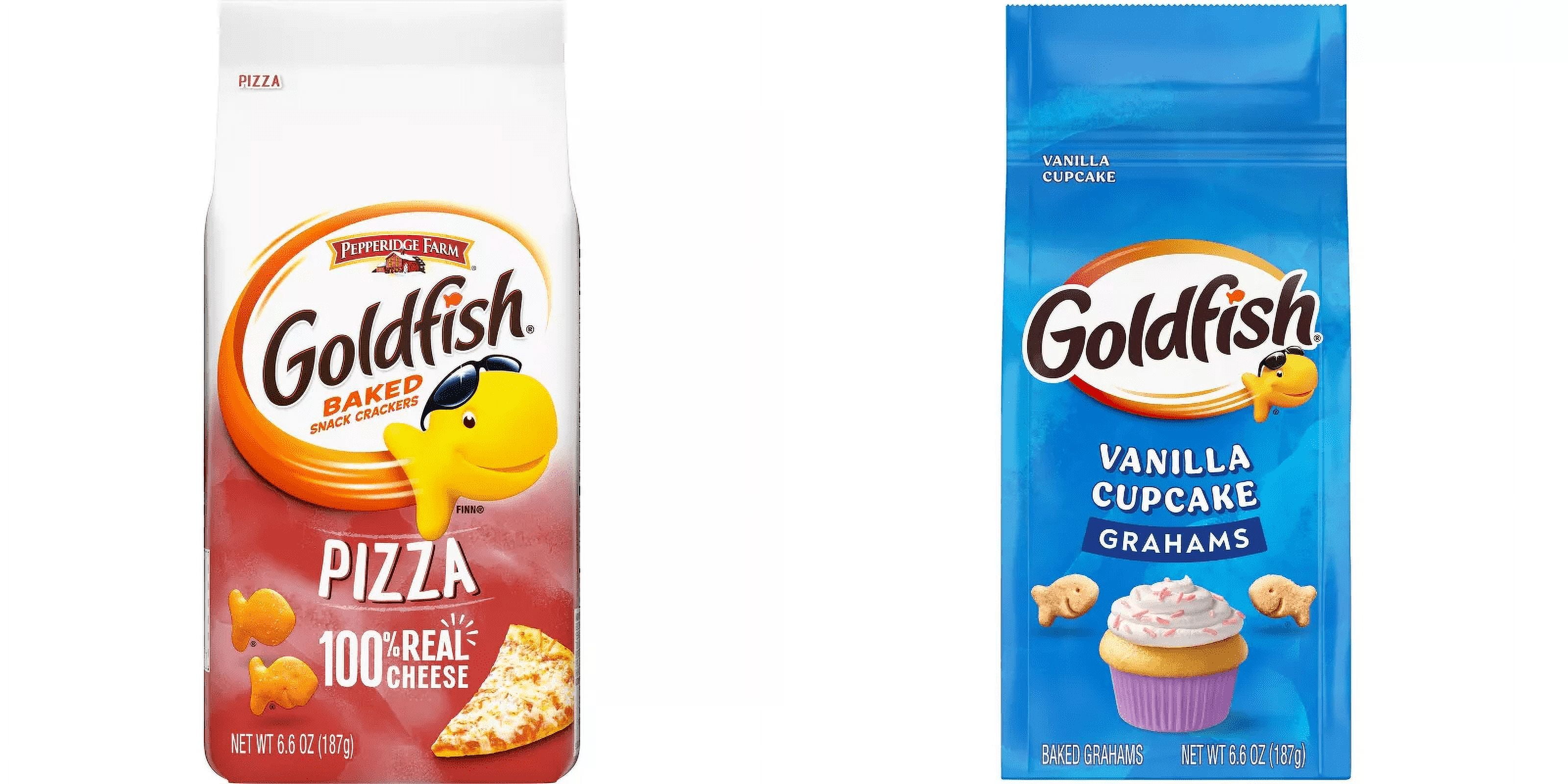 Goldfish Grahams Vanilla Cupcake Crackers - 6.6oz - Goldfish Pizza ...