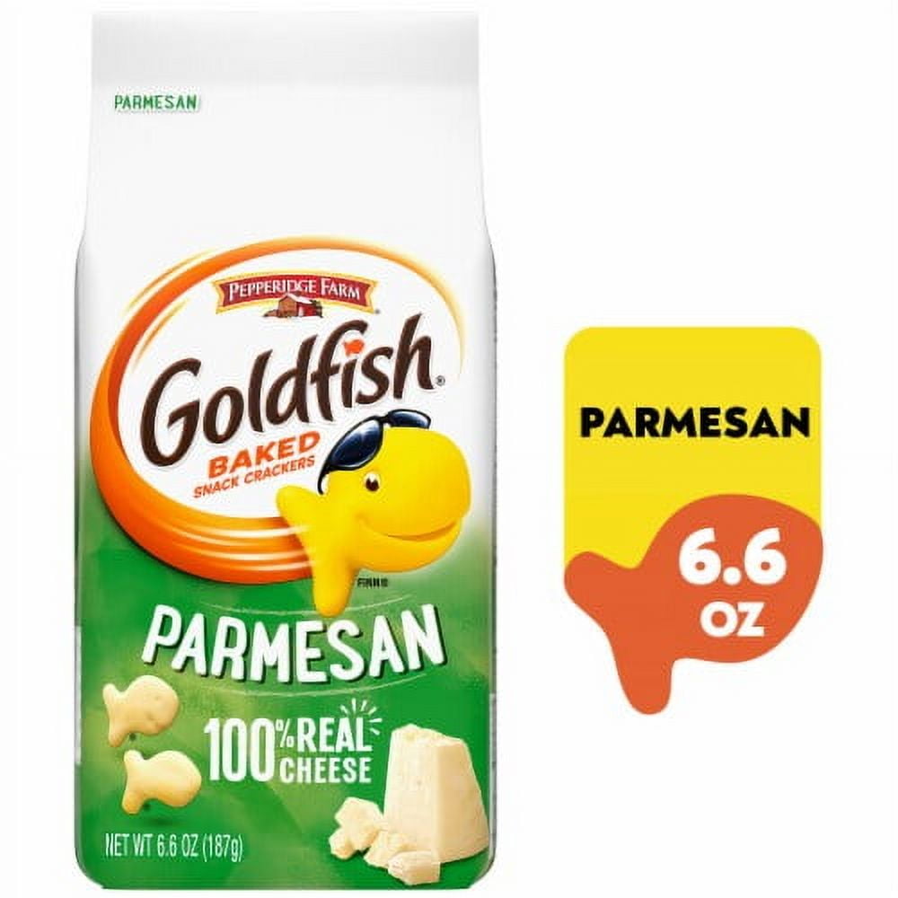 Goldfish Parmesan Cheese Crackers 6.6 oz - Walmart.com