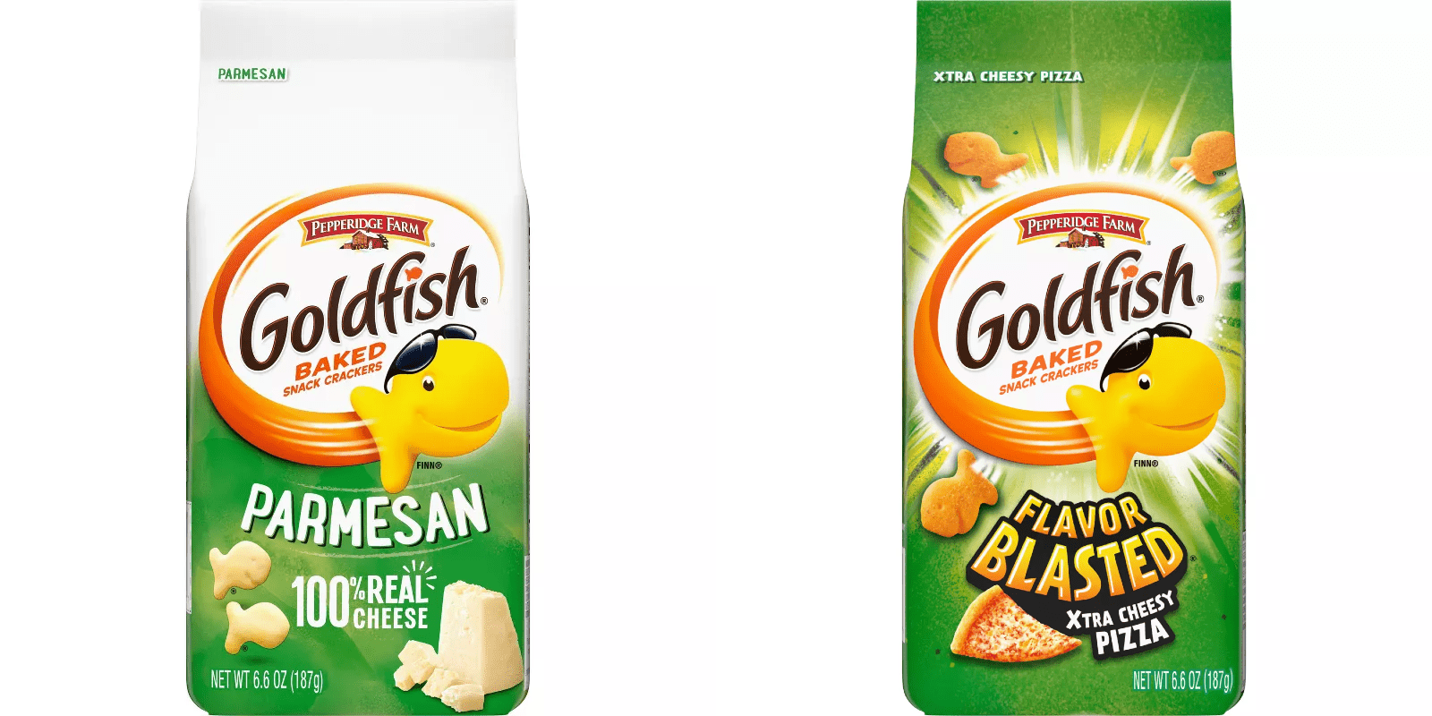 Goldfish Parmesan Crackers Snack Crackers Bag - 6.6oz - Goldfish Flavor ...