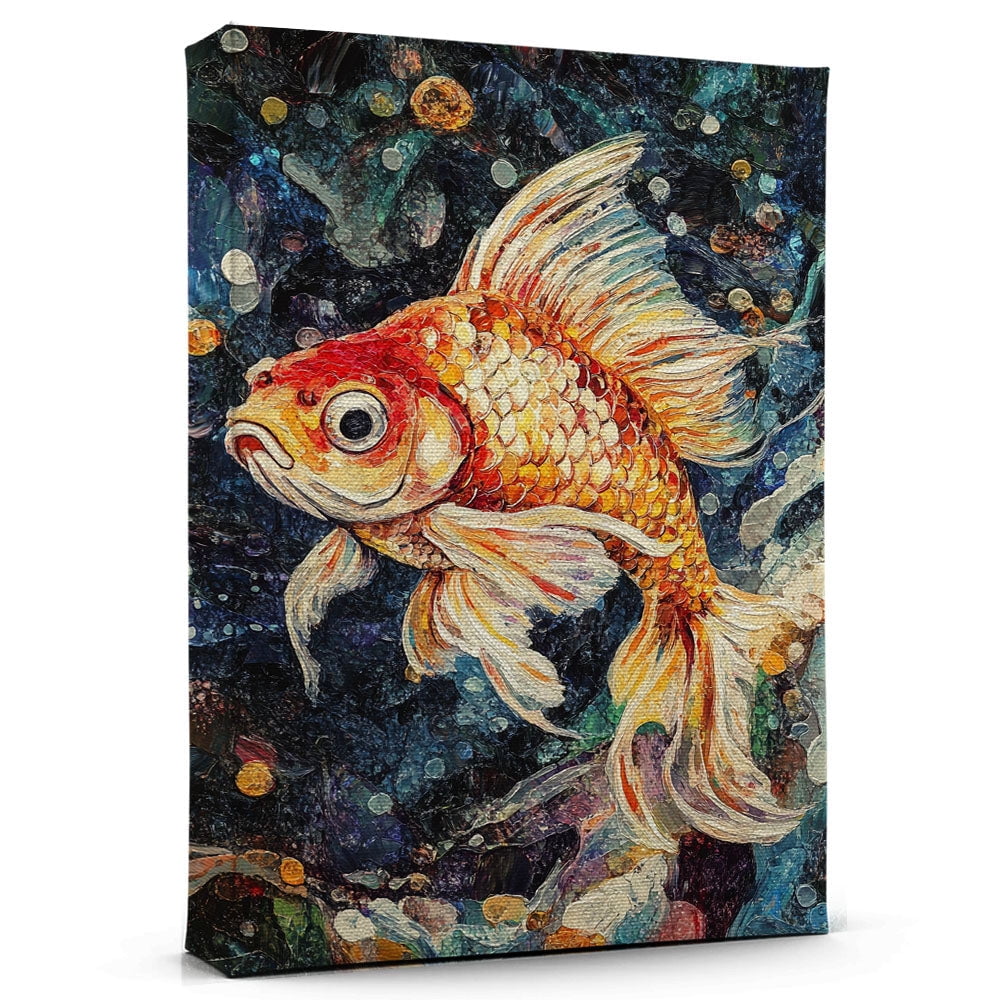 Goldfish Pearlscale Pictures Wall Decor - Colorful Goldfish Pearlscale ...