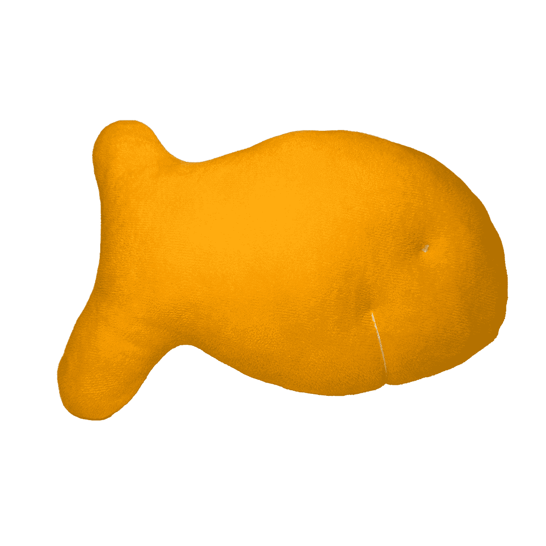 Snack Plushies Cheddar Fish Cracker Plush - Ultra Soft and Huggable ...