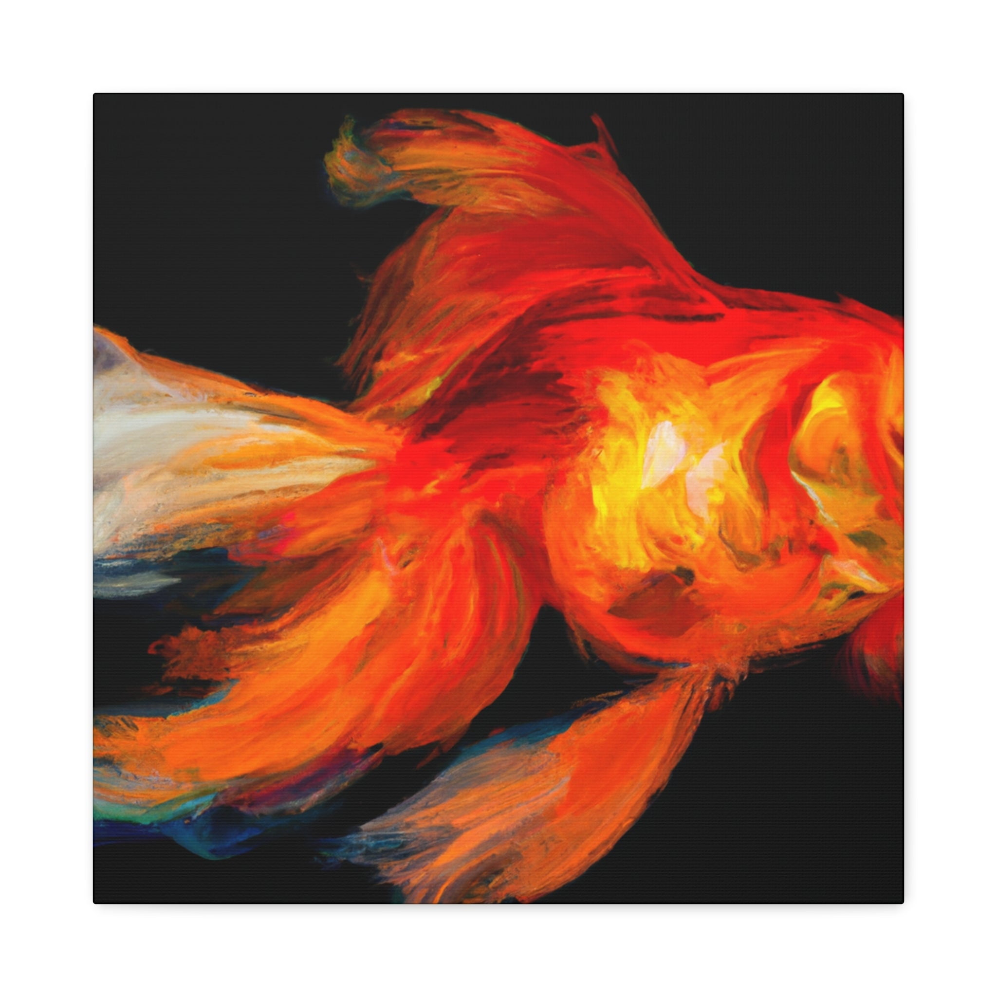 "Goldfish in Realism". - Canvas - Walmart.com