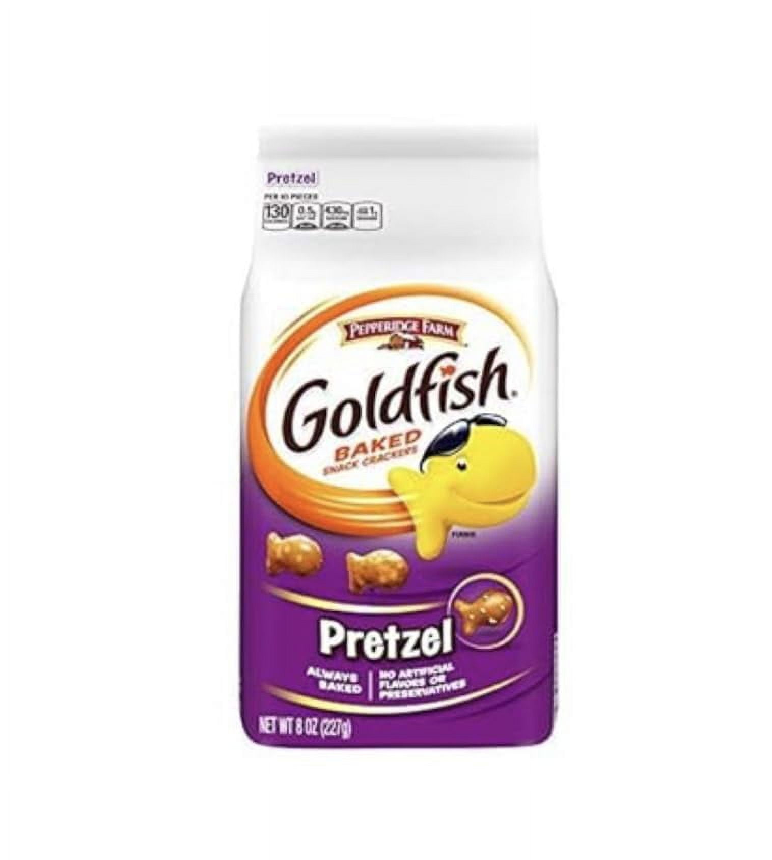 Goldfishs Crackers, Pretzel, 8-ounce IRF13 bag w/JS REDHOK DEALZ ...
