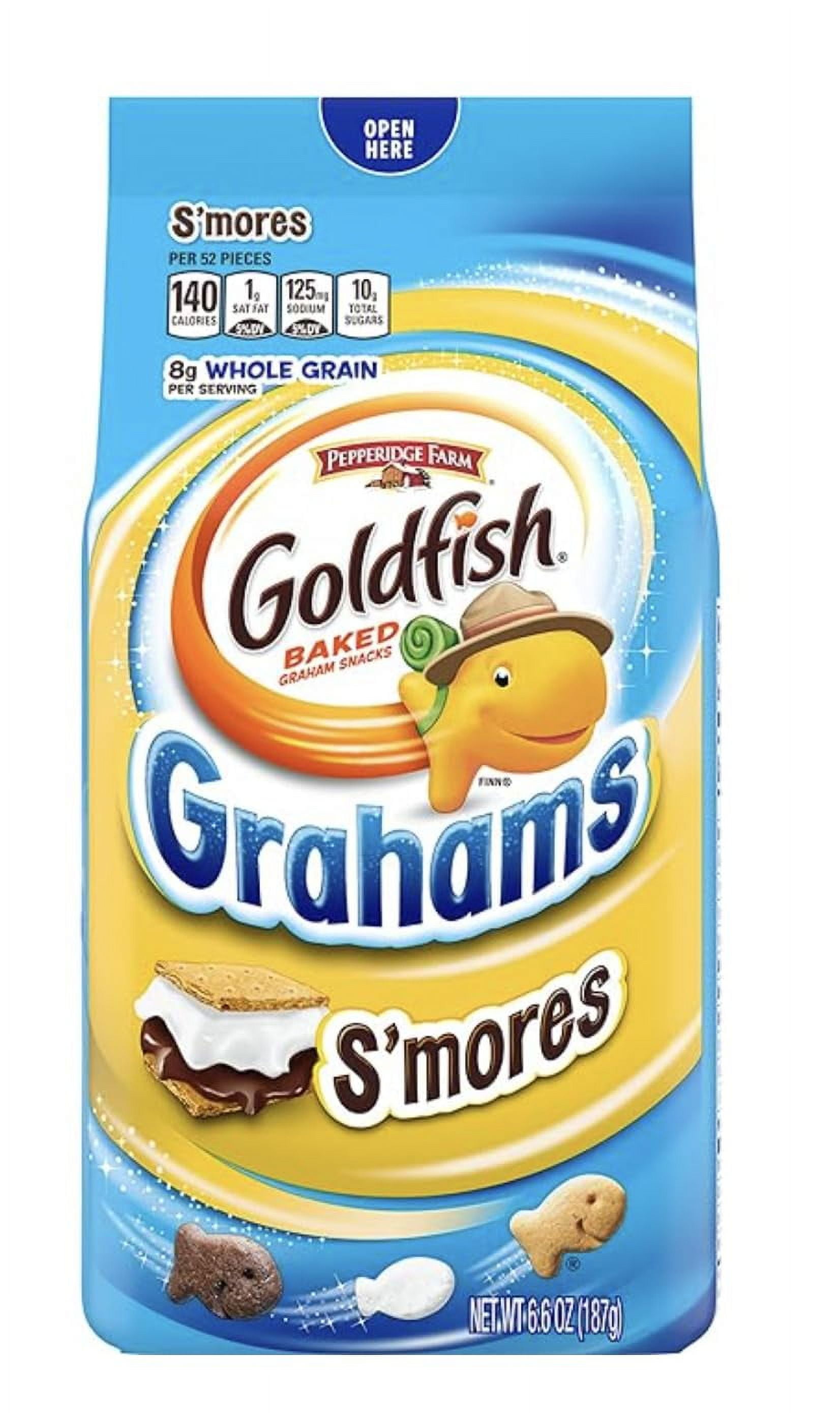 Goldfishs Grahams S'mores Crackers, IRF13 6.6 oz. Bag w/JS REDHOK DEALZ ...