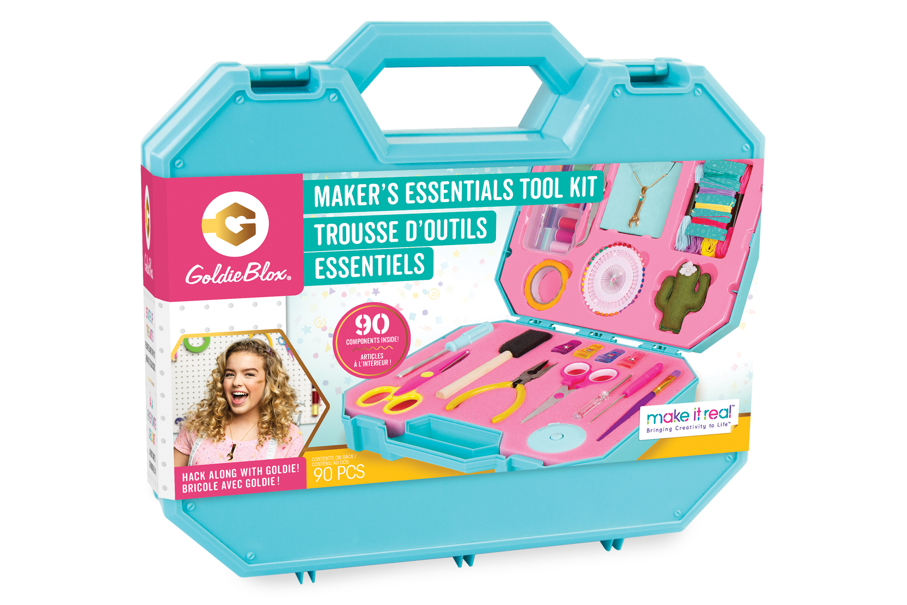 GoldieBlox Makers Craft Essentials Tool Kit Walmart GoldieBlox Makers Craft Essentials Tool Kit Walmart