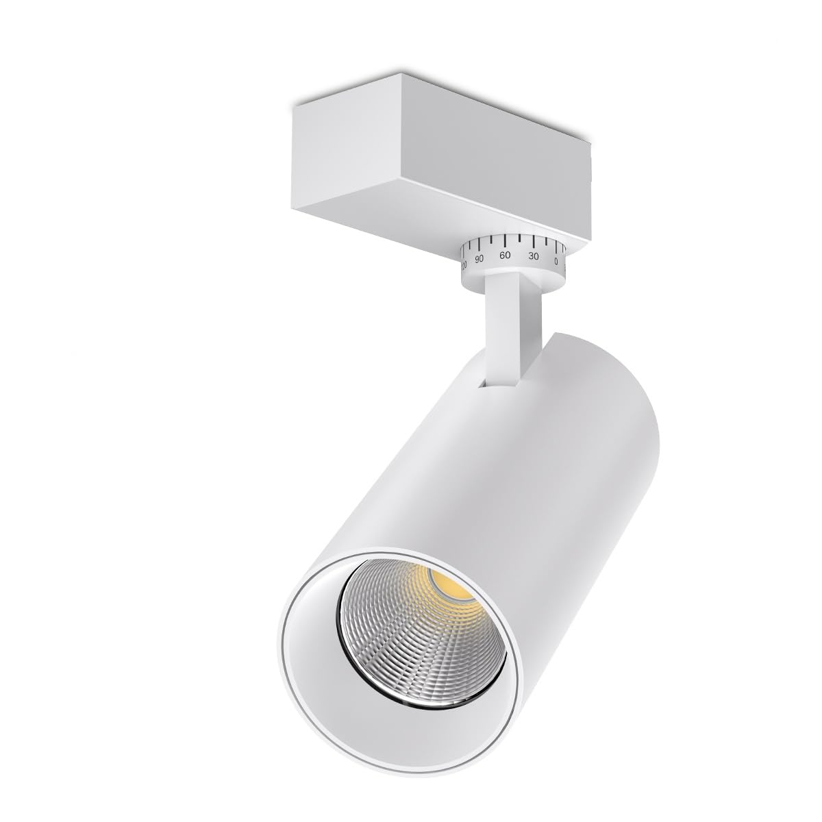 Goldmedal Figo 10W Body Colour White LED Track Light Warm White 3000K ...