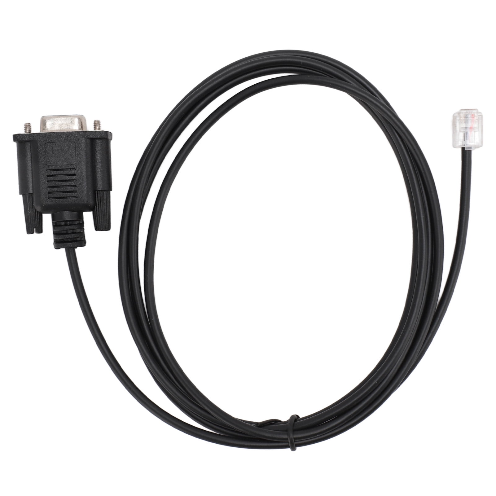 Goldmeet DB9 RS232 to RJ11 6P4C Serial Console Cable PVC 6ft Plug and ...