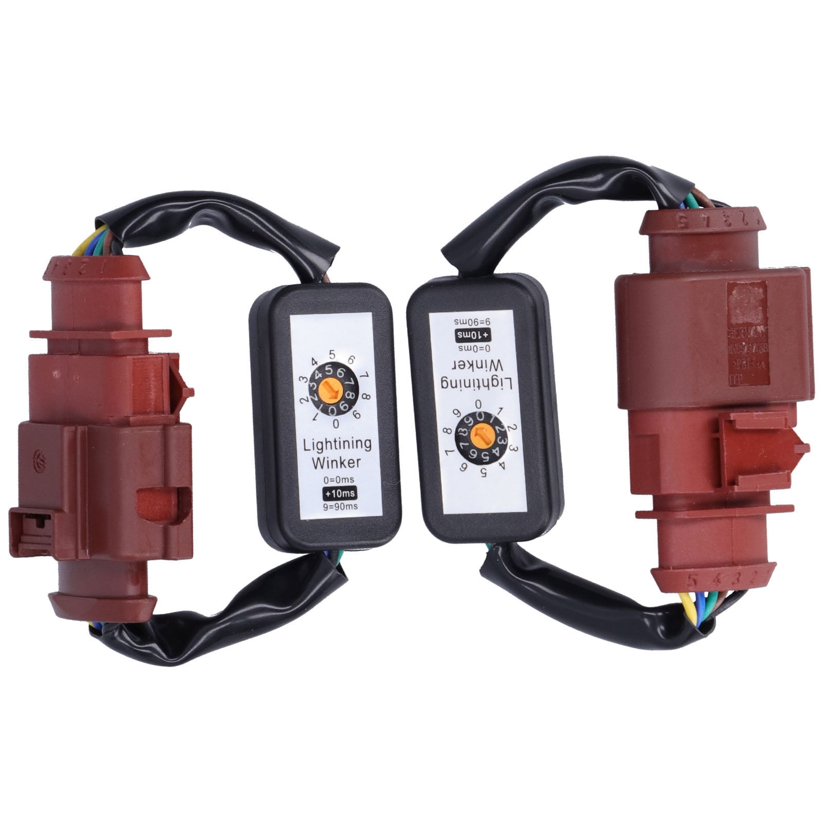 Goldmeet LED Tail Lights Dynamic Turn Signal Adapter Harness Blinker ...