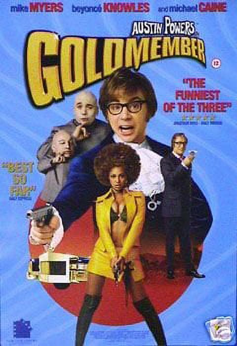 Goldmember Movie Poster Austin Powers 17x24 New - Walmart.com