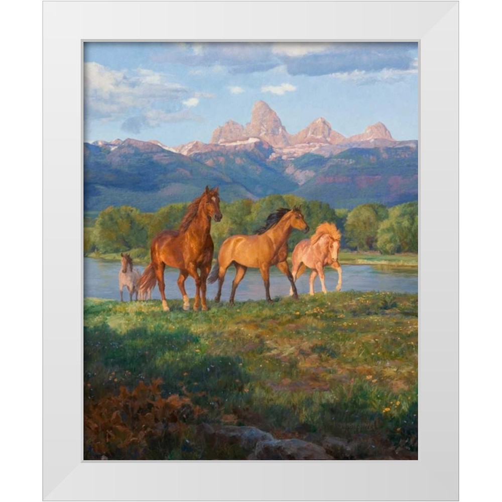 Goldrick, Claire 15x18 White Modern Wood Framed Museum Art Print Titled ...