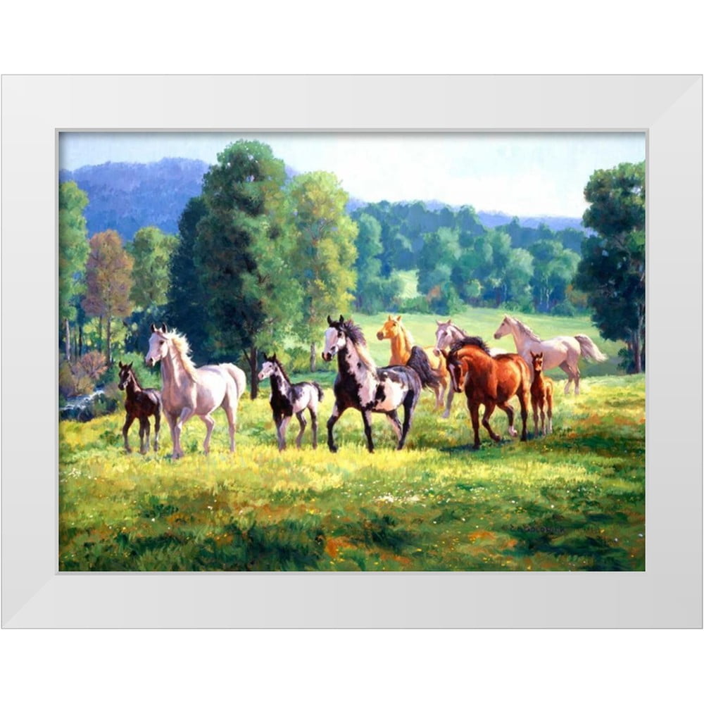 Goldrick, Claire 18x15 White Modern Wood Framed Museum Art Print Titled ...