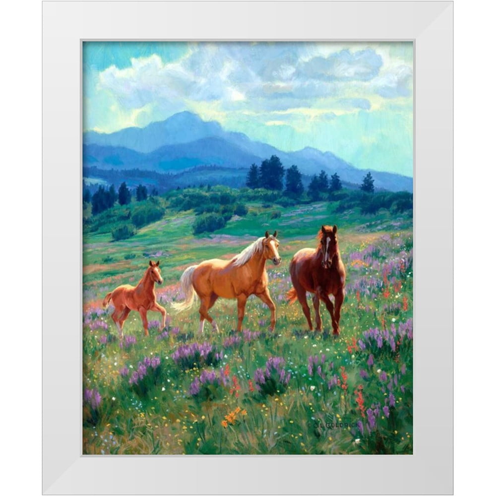 Goldrick, Claire 20x24 White Modern Wood Framed Museum Art Print Titled ...