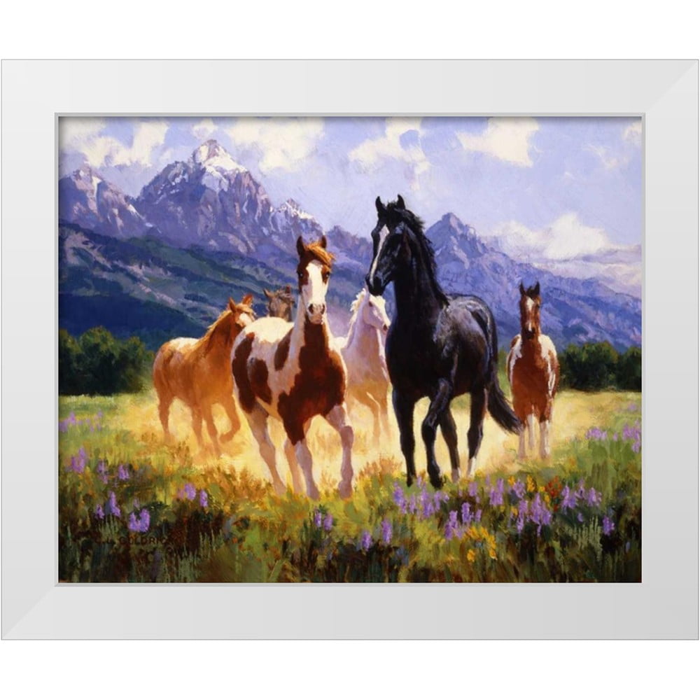 Goldrick, Claire 24x20 White Modern Wood Framed Museum Art Print Titled ...