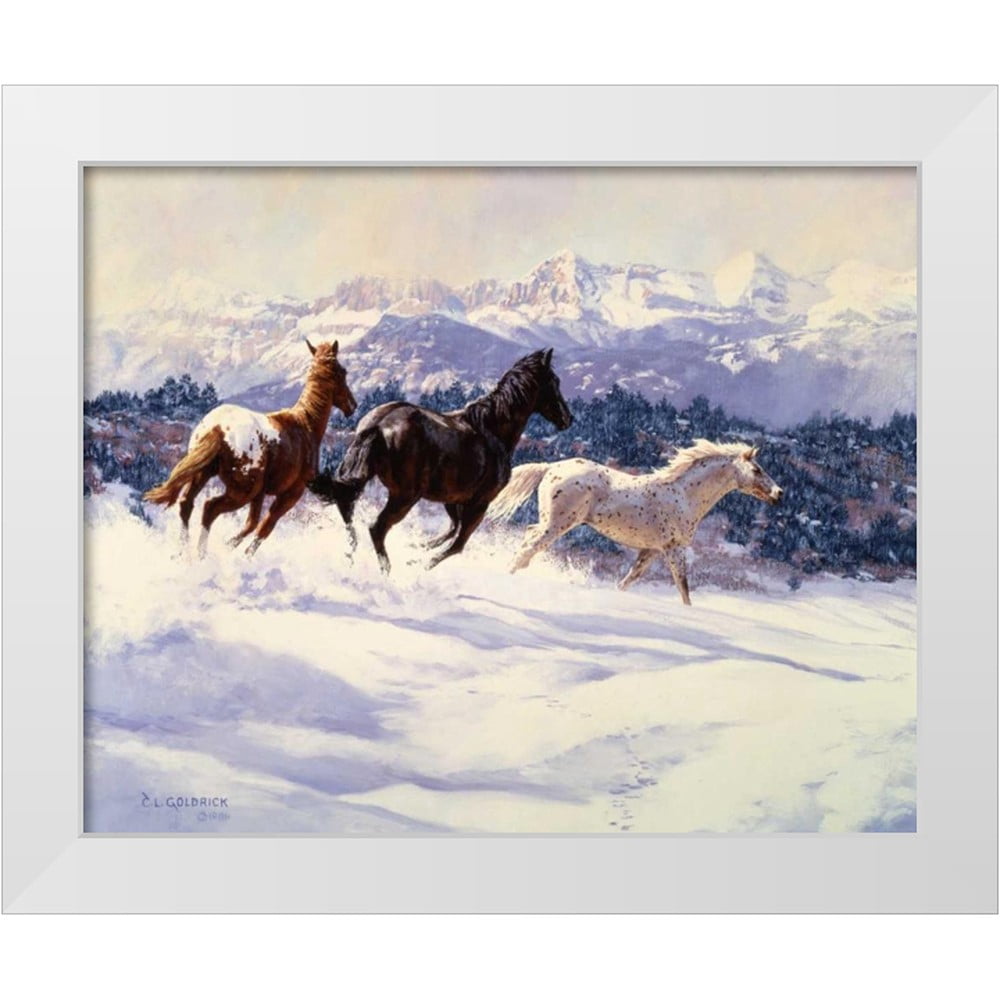 Goldrick, Claire 32x26 White Modern Wood Framed Museum Art Print Titled ...