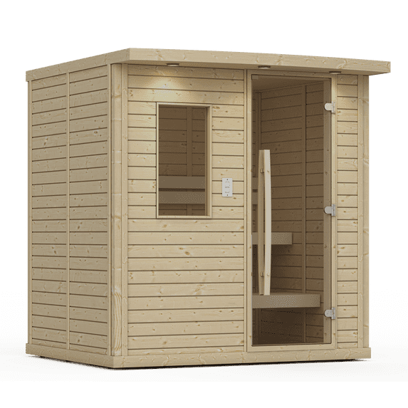 Goldstar 1250 Prebuilt Sauna - Walmart.com