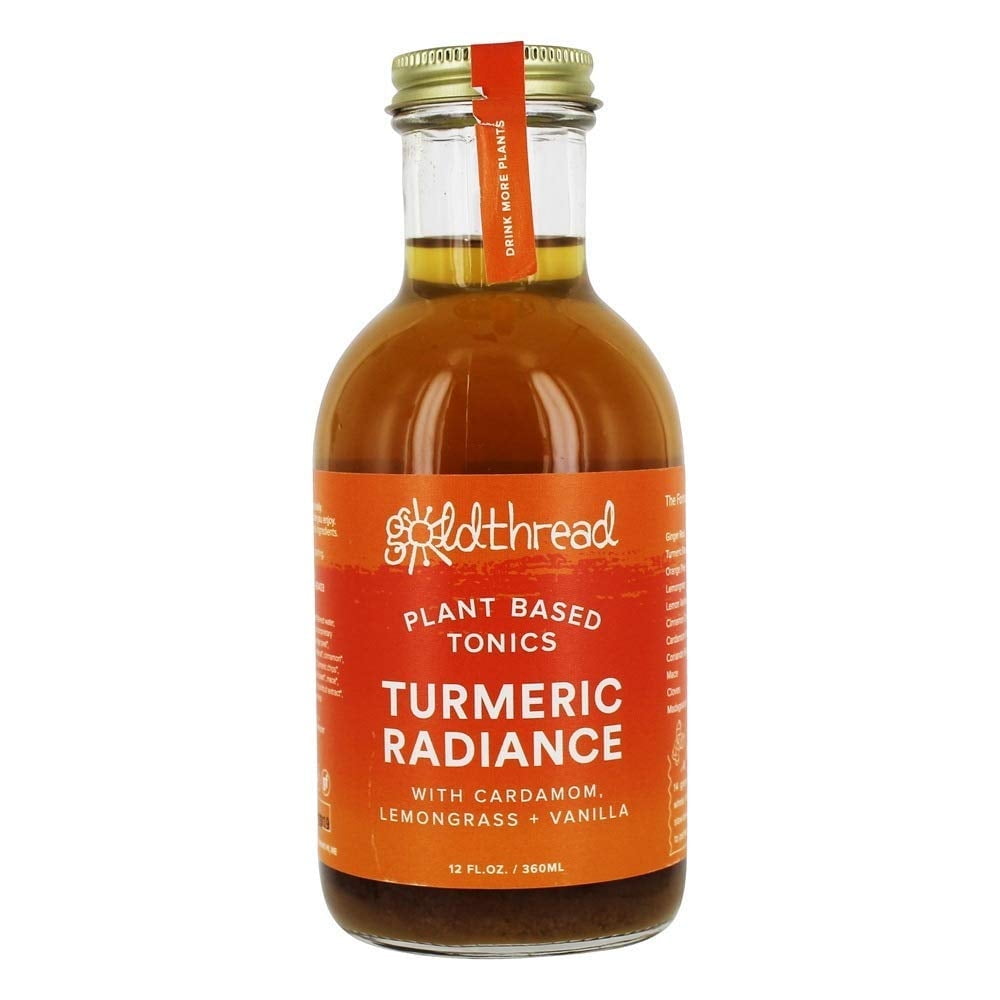 Goldthread Herbs Plant Based Tonics Turmeric Radiance 12 fl oz Pack of ...