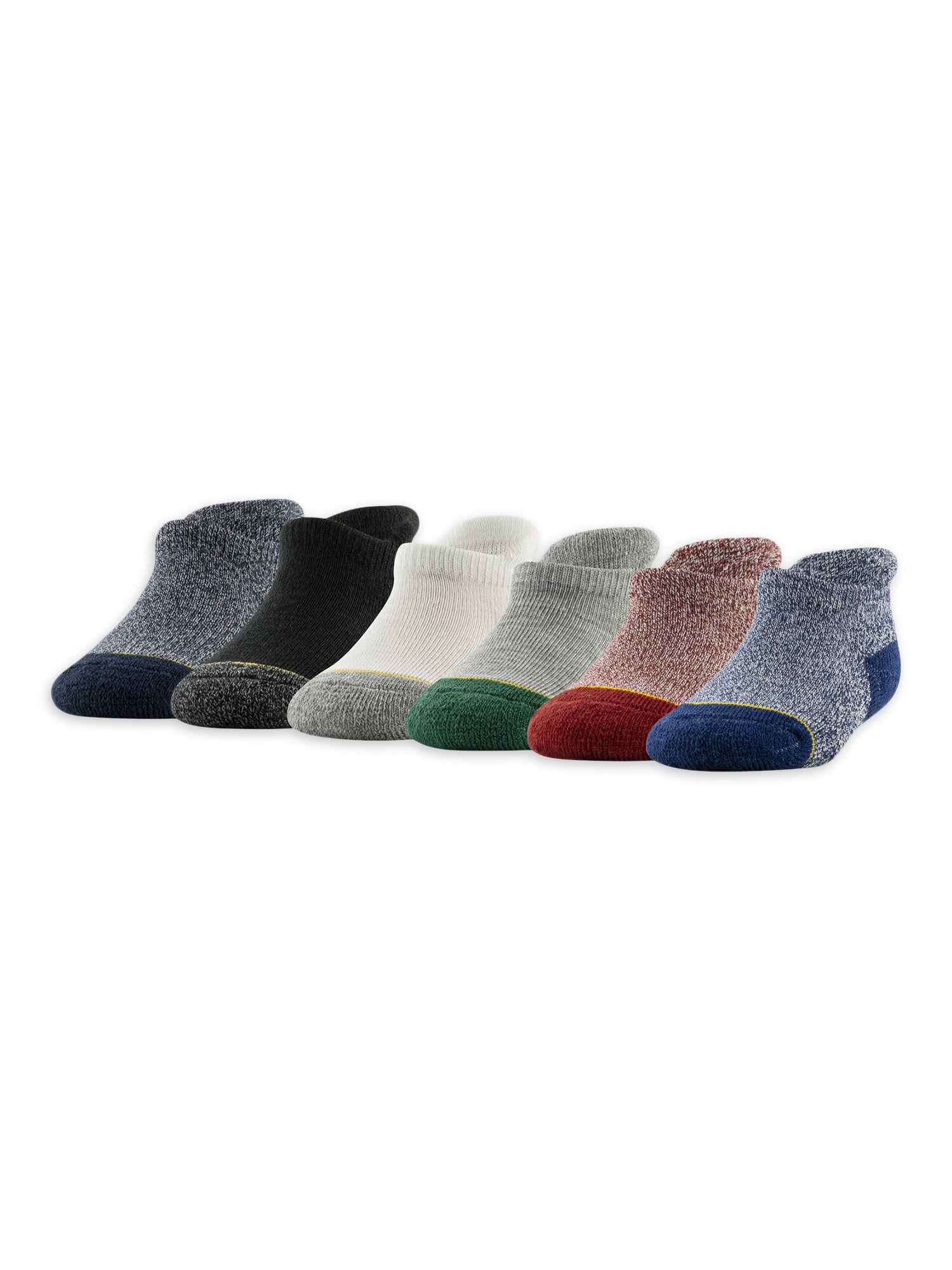 Goldtoe Edition Toddler No Show Half Cushion Socks with Tab - Walmart.com